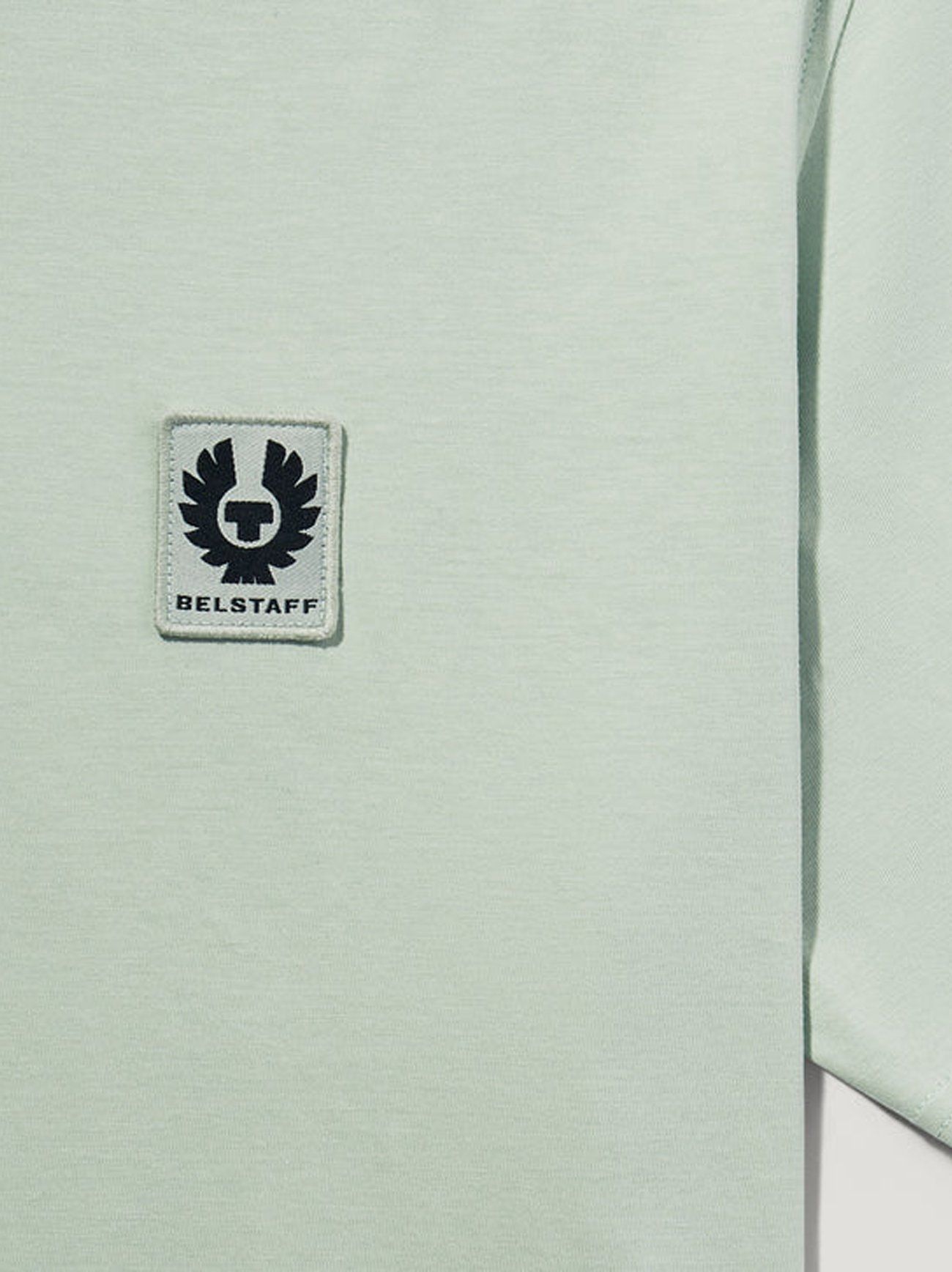 Belstaff Mens Breeze Green Logo T-Shirt | Designerwear