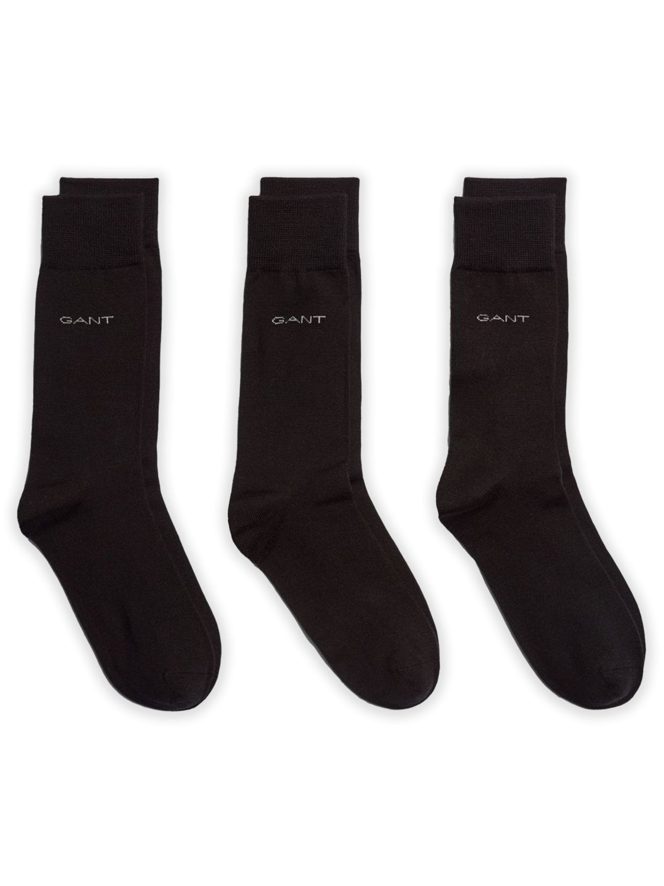 3 Pack Black Socks | Designerwear