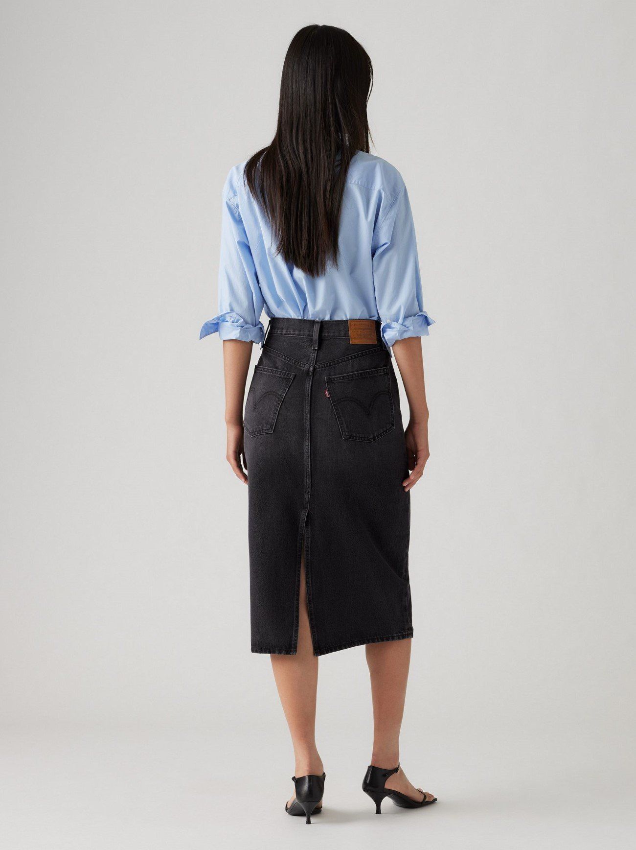 Levi's Womens Wandering Spirit Clean Back Slit Skirt | Designerwear