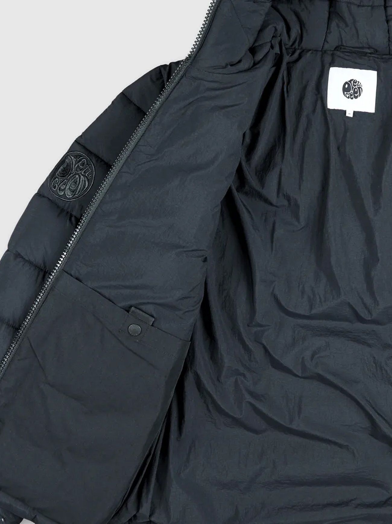Pretty Green BLACK ORACLE QUILTED Jacket | Designerwear | Pay in 30 ...