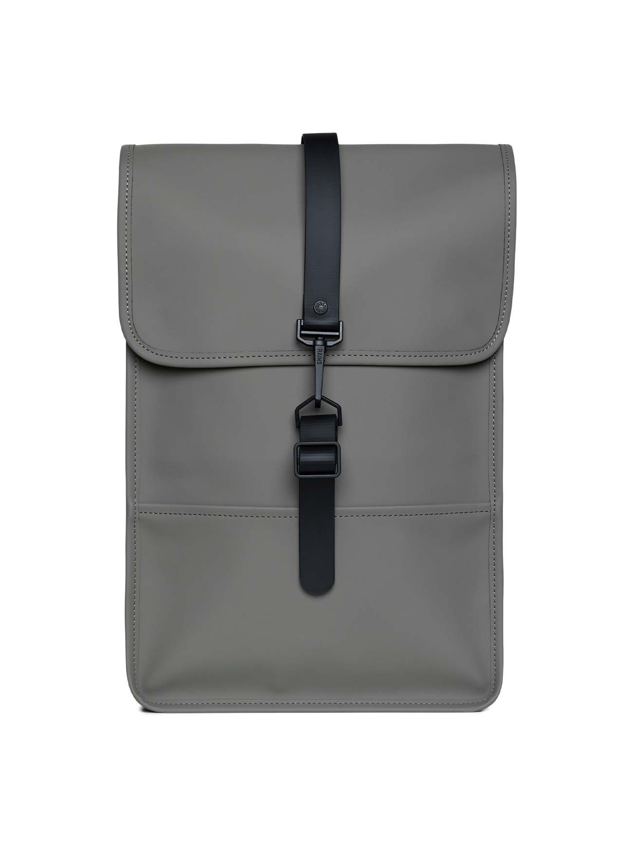 Rains Unisex Grey Mini Backpack | Designerwear