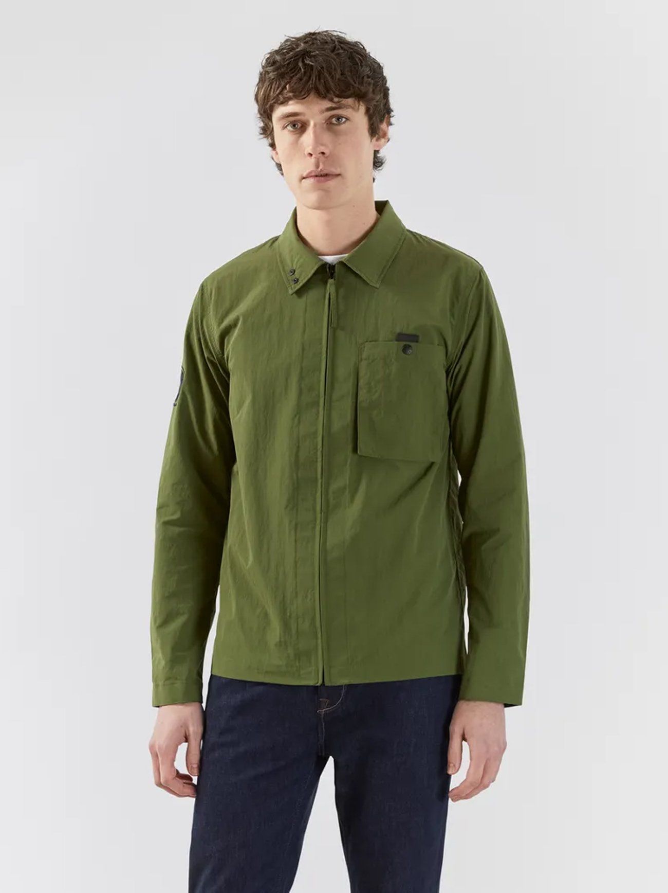 Pretty Green GREEN HEATON Overshirt | Designerwear | Split in Three ...