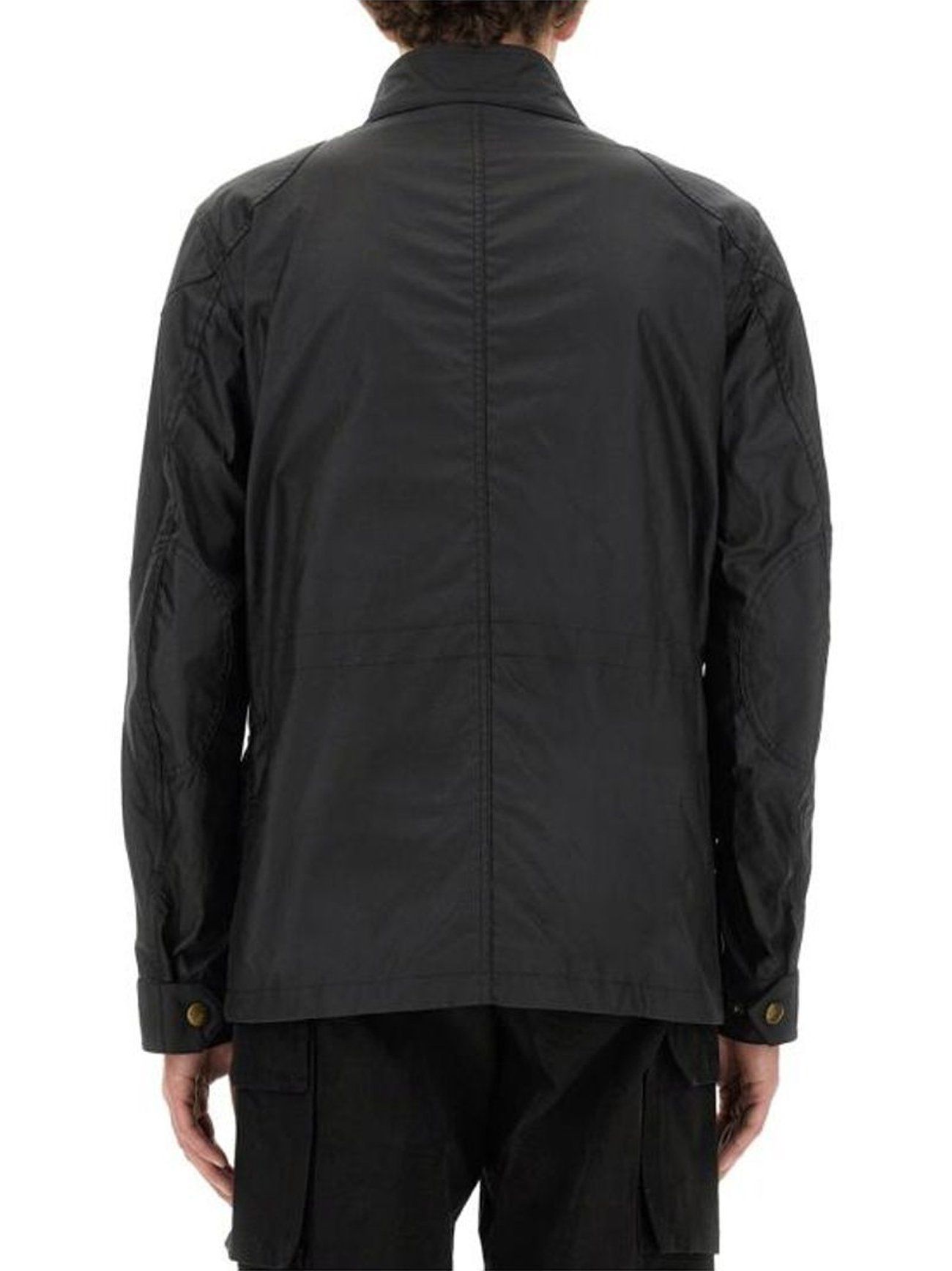Belstaff Mens Black Fieldmaster Jacket | Designerwear