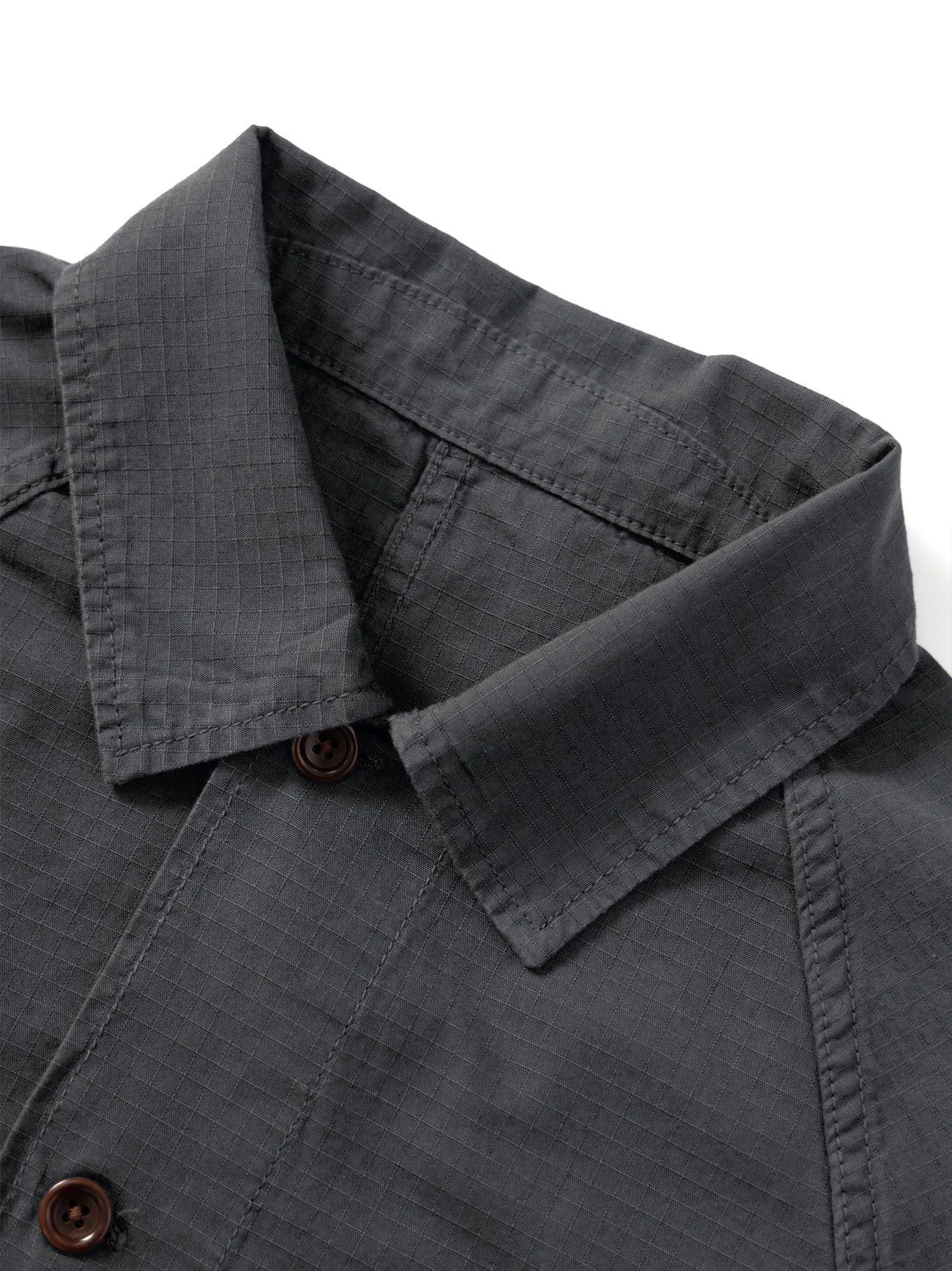 Service Works Mens Washed Black Ripstop FOH Jacket | Designerwear