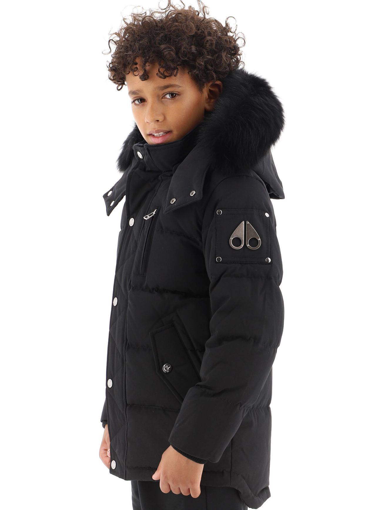 Moose Knuckles Kids Black Unisex 3Q Jacket | Designerwear | Buy Now Pay ...