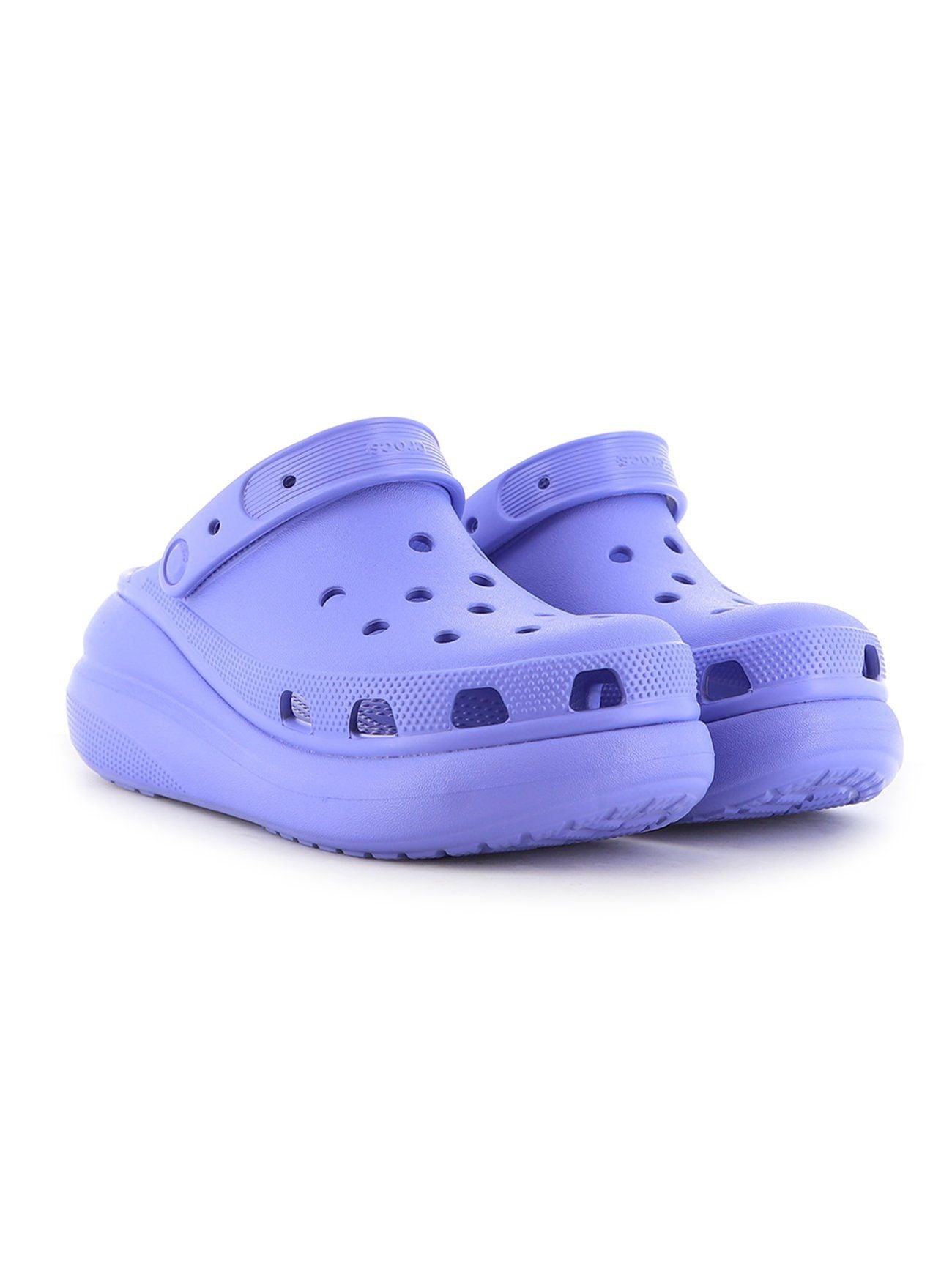 Crocs Digital Violet Classic Crush Clog | Designerwear | Split in Three ...