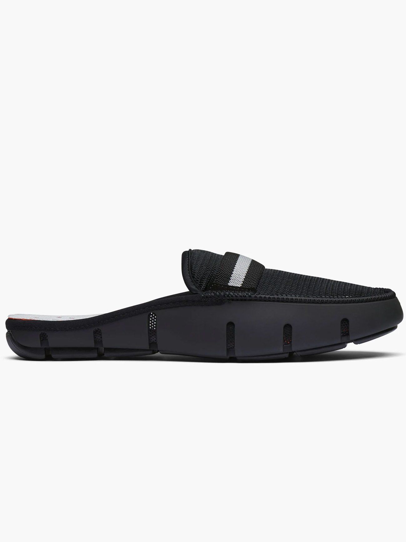 Swims Mens Black Slide Loafer | Designerwear