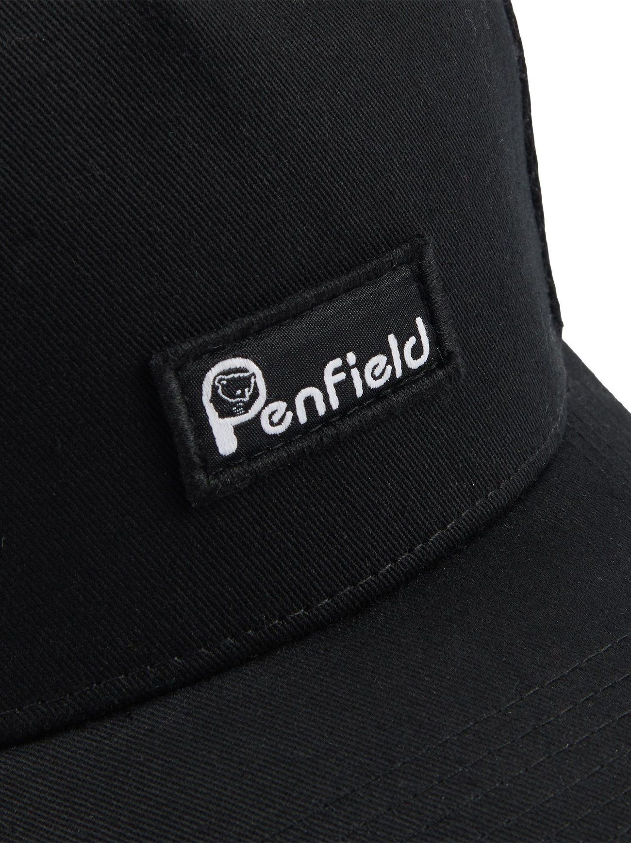 Penfield Mens Black Trucker Cap | Designerwear | Next Day Delivery ...