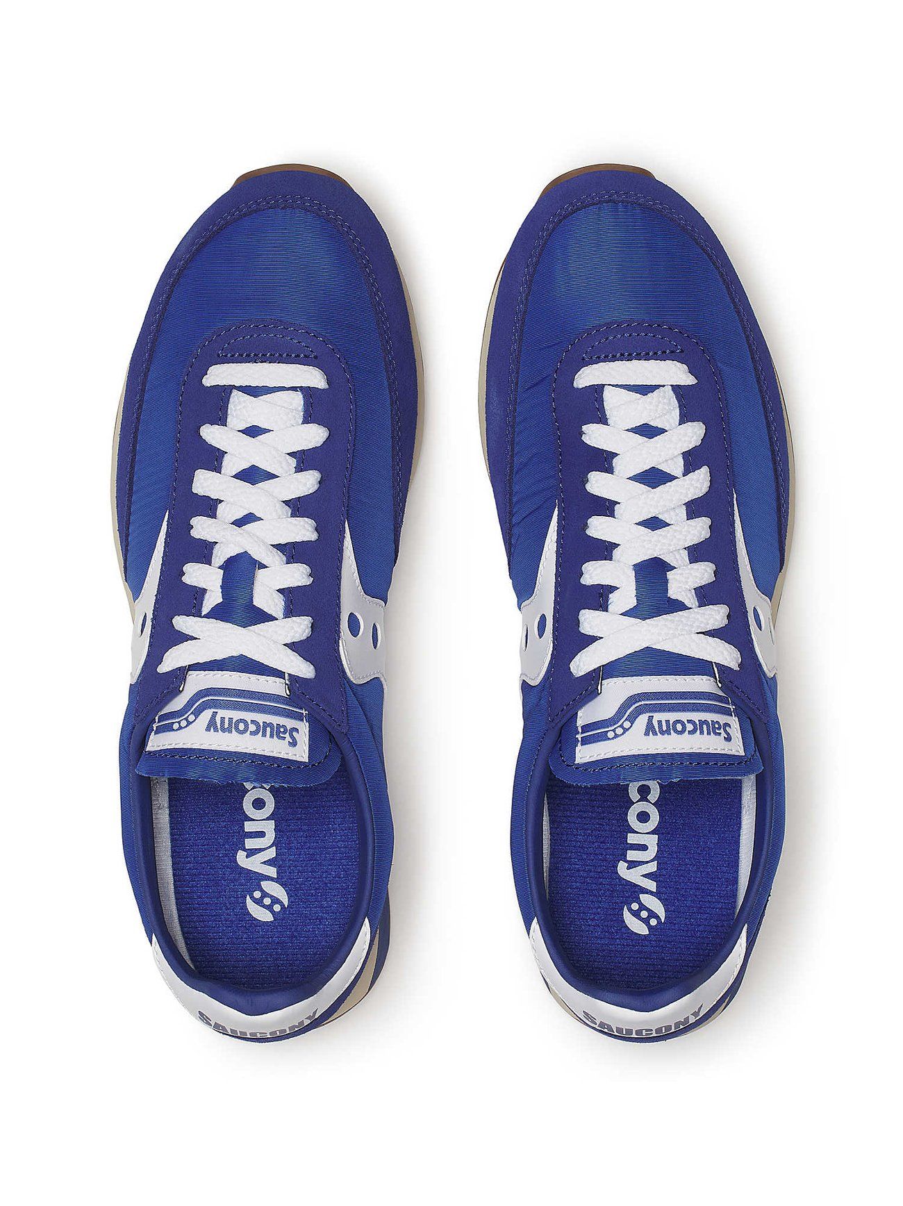 Saucony Womens Royal Blue White Trainer 80 Trainer | Designerwear