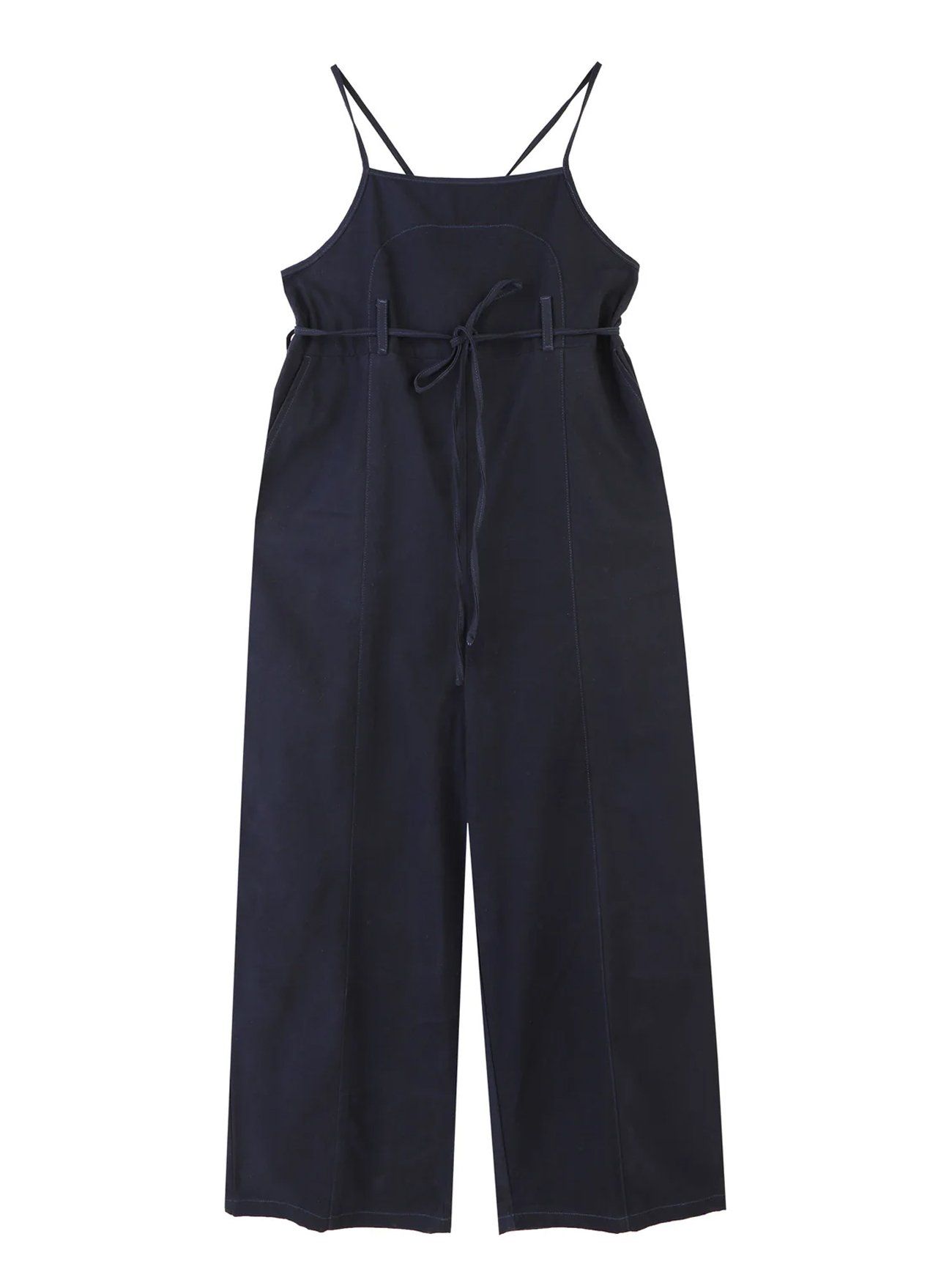 L.F.MARKEY Womens Navy Tomas Overall | Designerwear