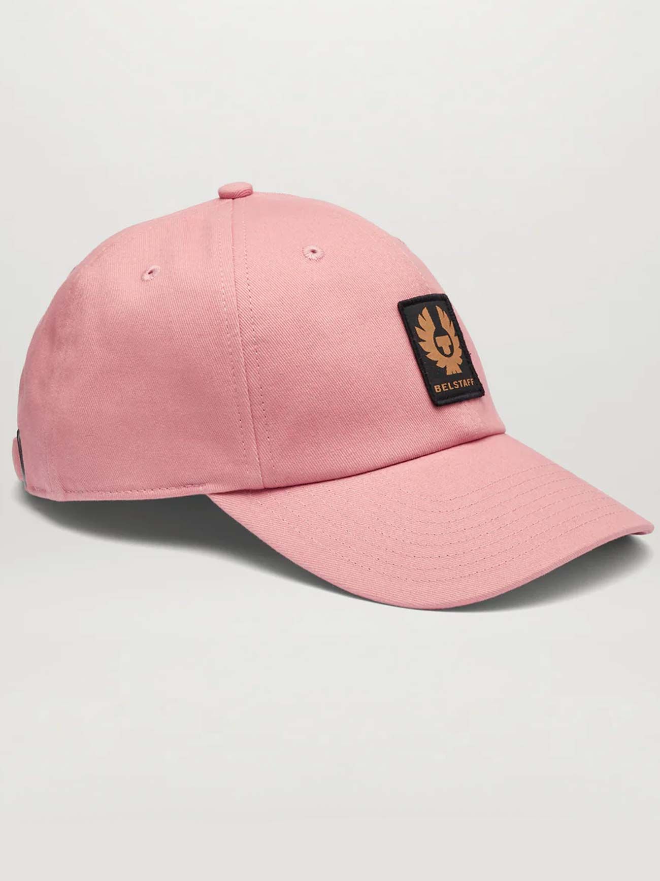 Belstaff Mens Rust Pink Phoenix Logo Cap | Designerwear
