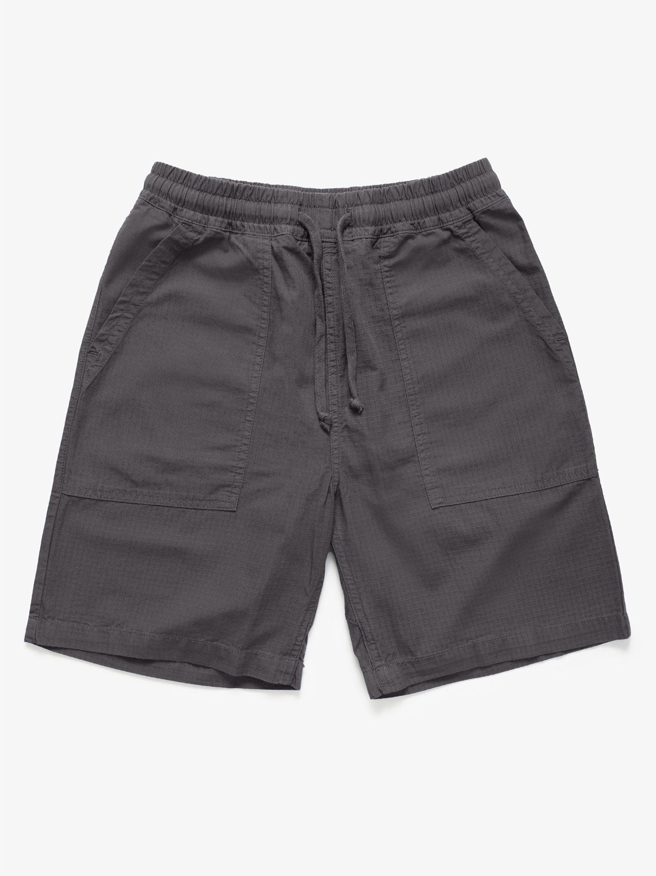 Service Works Mens Washed Black Ripstop Chef Short | Designerwear