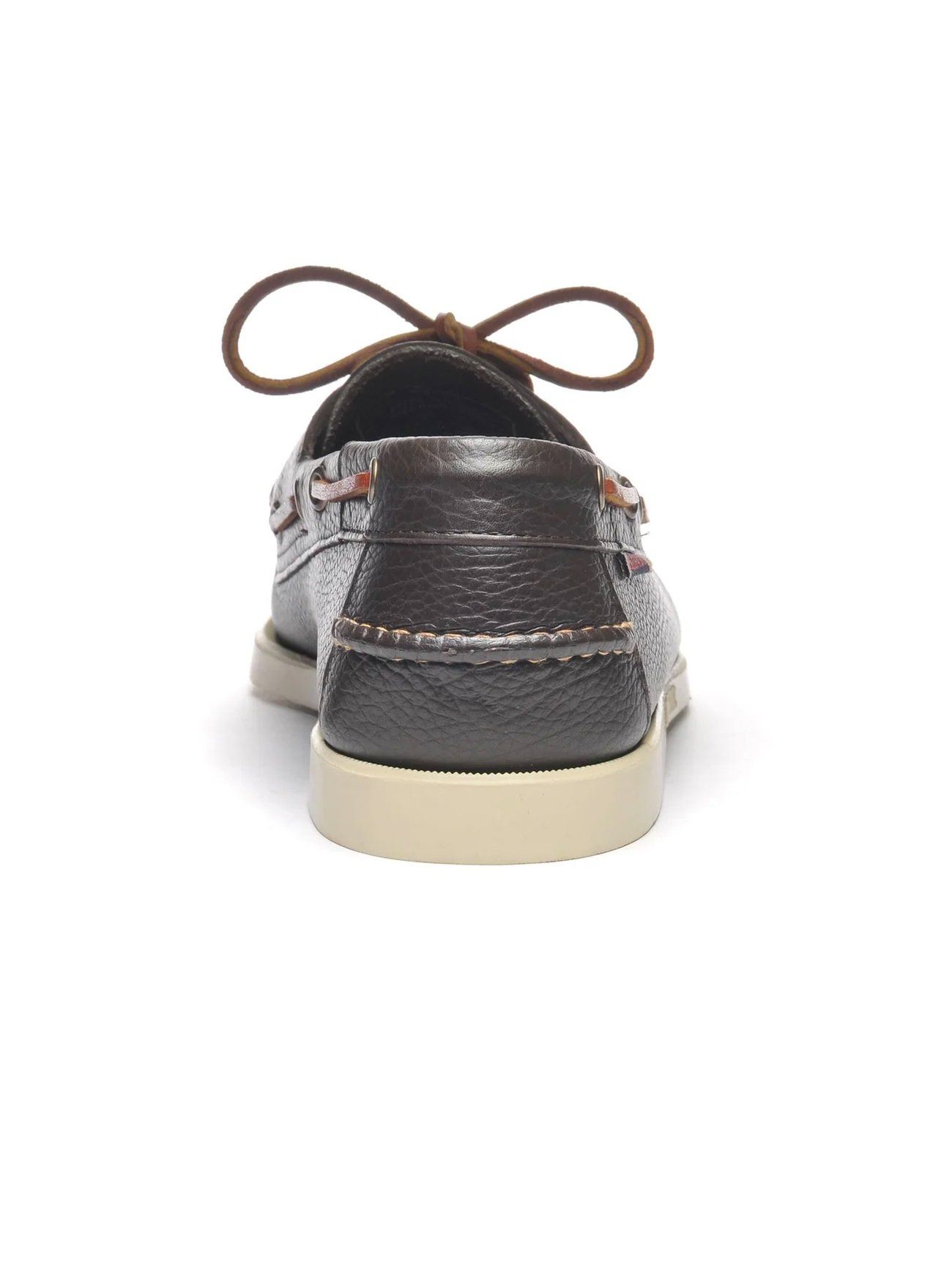 Sebago Mens Dark Brown Portland Martellato Shoe | Designerwear