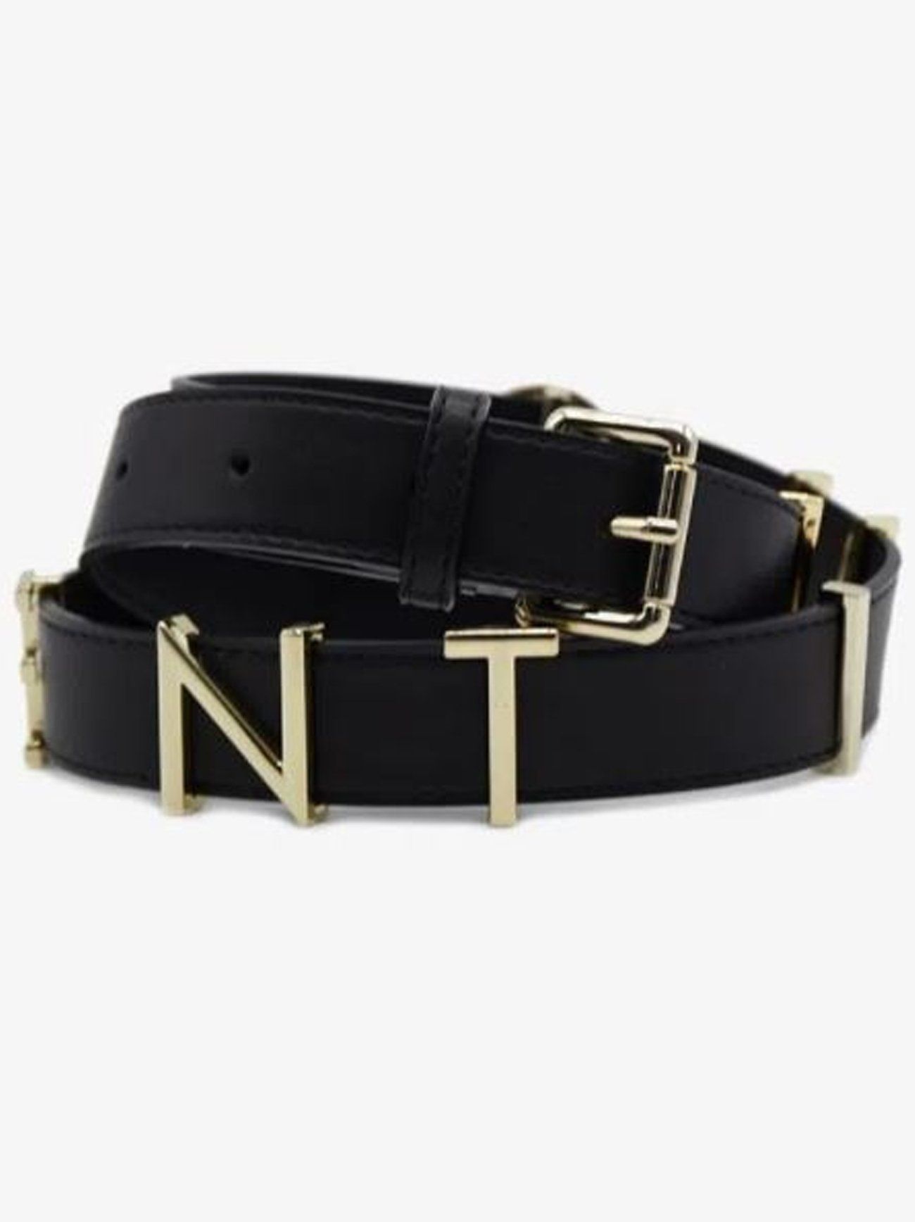 Valentino Womens Black Emma Belt | Designerwear