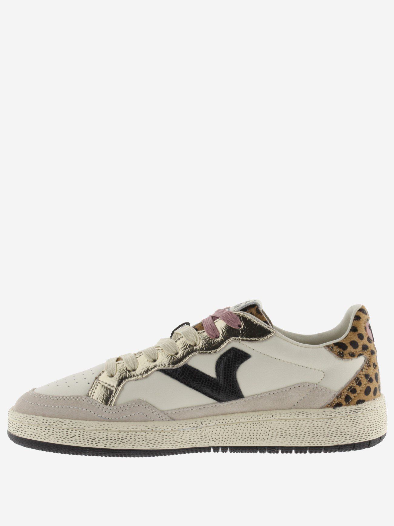 Victoria Womens Cream Smash Animal Trainer | Designerwear