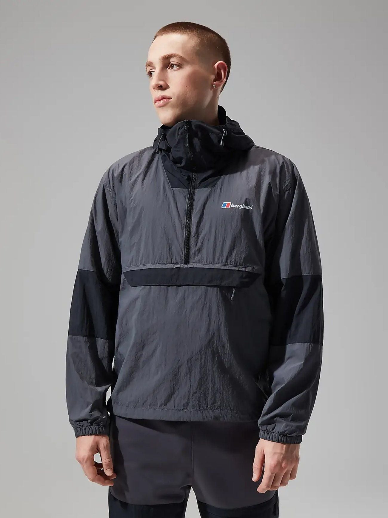 Berghaus Grey Pinstripe Urban Co-Ord Wind Jacket | Designerwear | Signup for an Exclusive ...