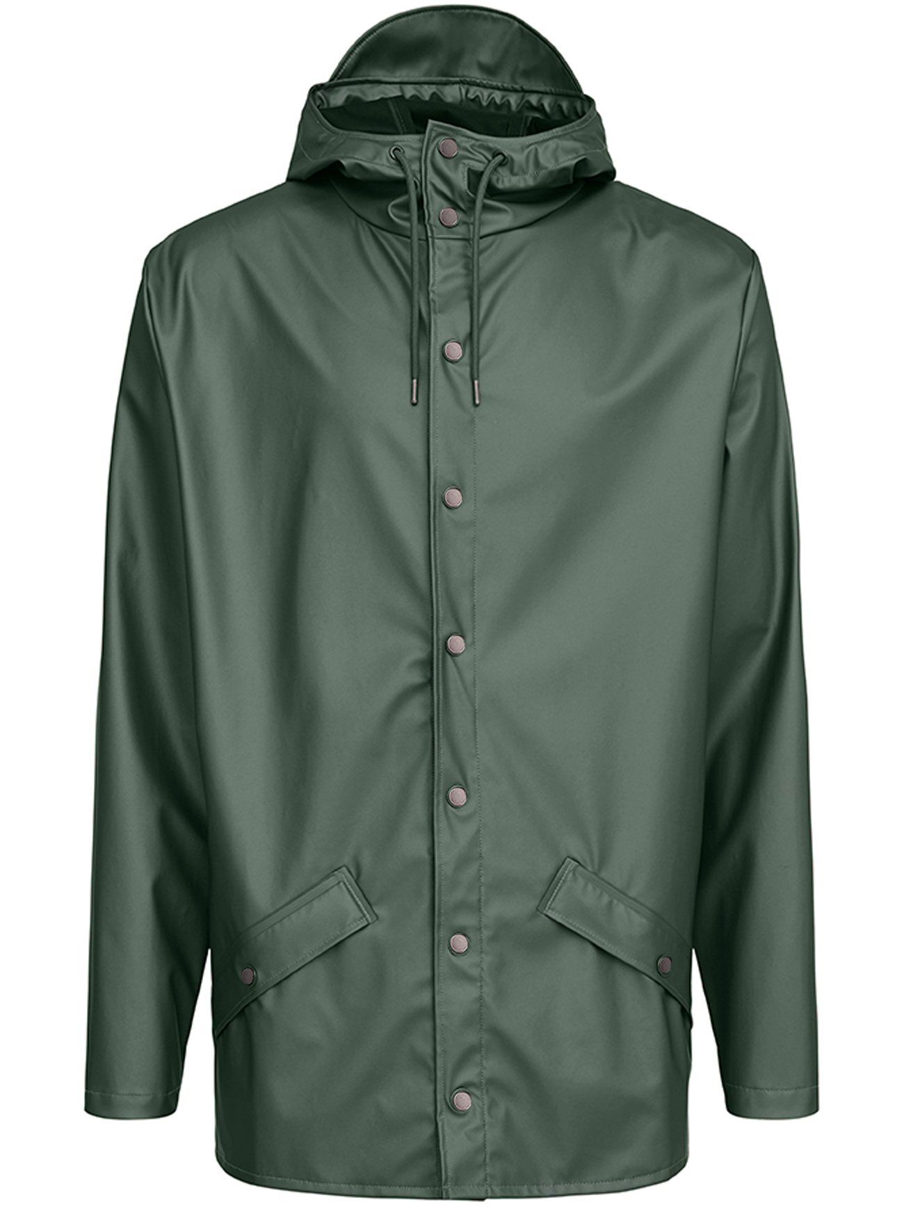 Rains Silver Pine Lightweight Long Jacket | Available at Designerwear