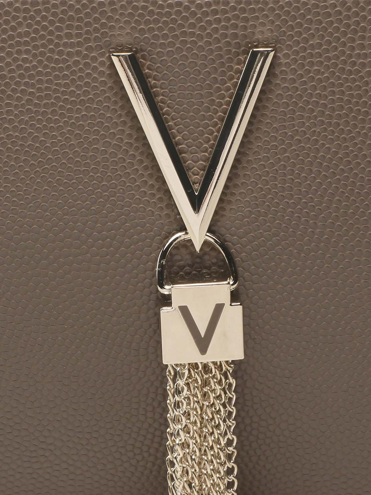 Valentino Womens Taupe Divina Camera Bag | Designerwear
