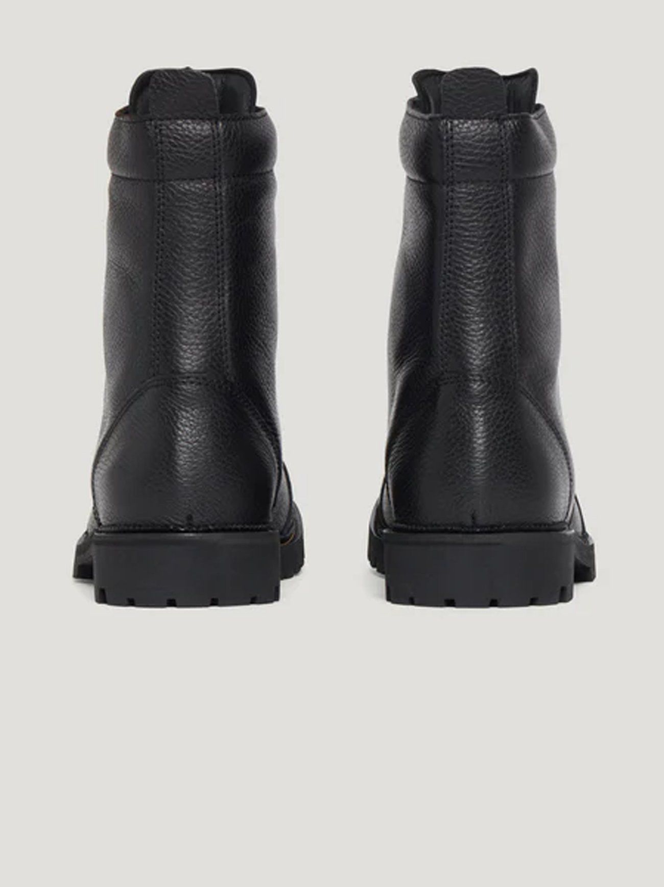 Belstaff Mens Black Resolve Motorcycle Boot | Designerwear