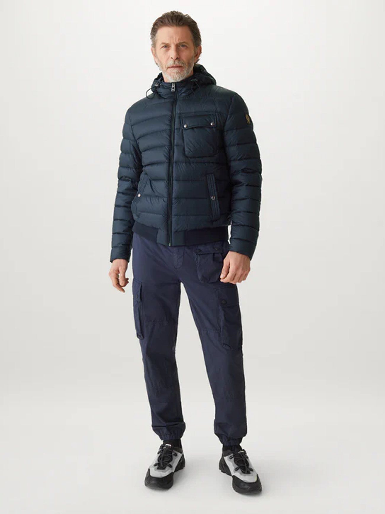 Belstaff Mens Dark Ink Streamline Jacket | Designerwear