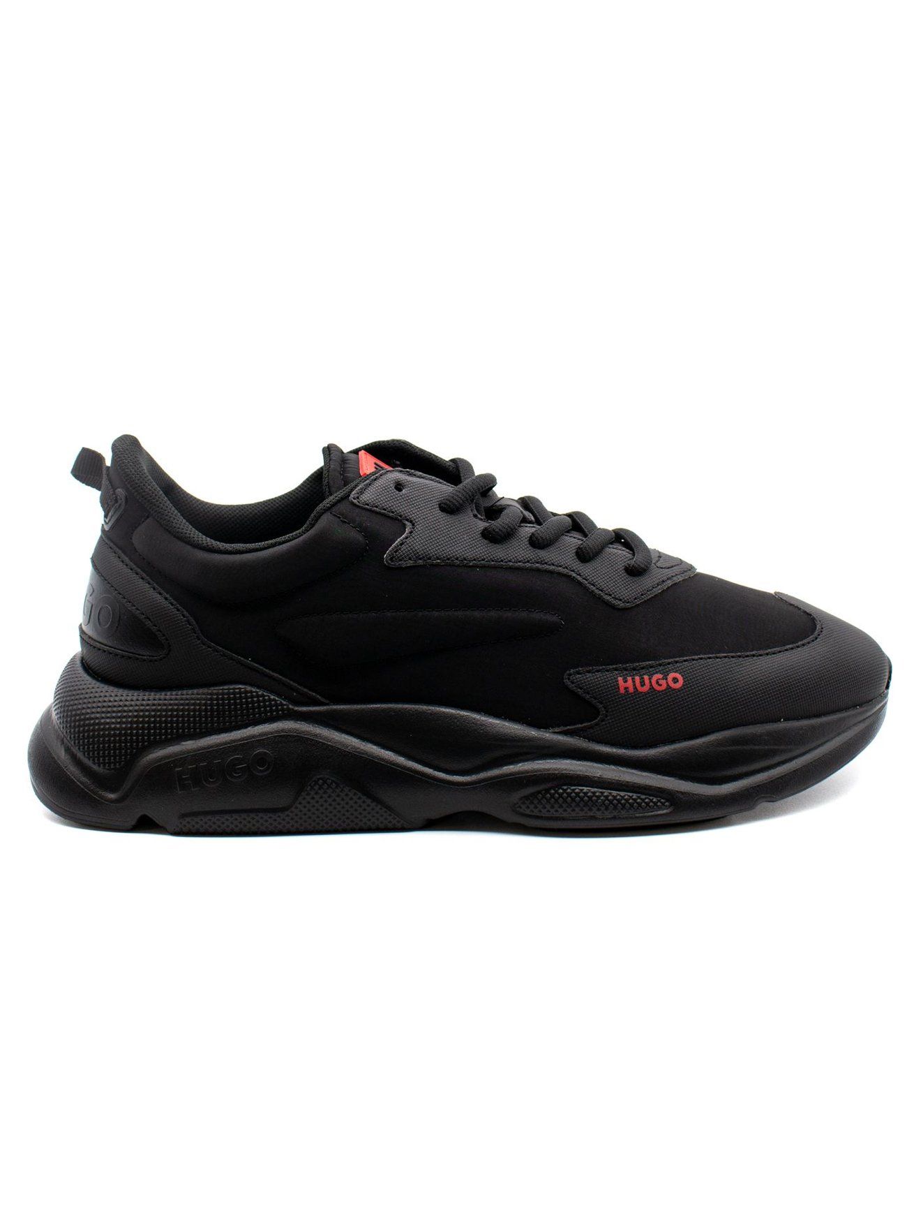 HUGO Black Leon Running Sneakers | Designerwear | Next Day Delivery ...
