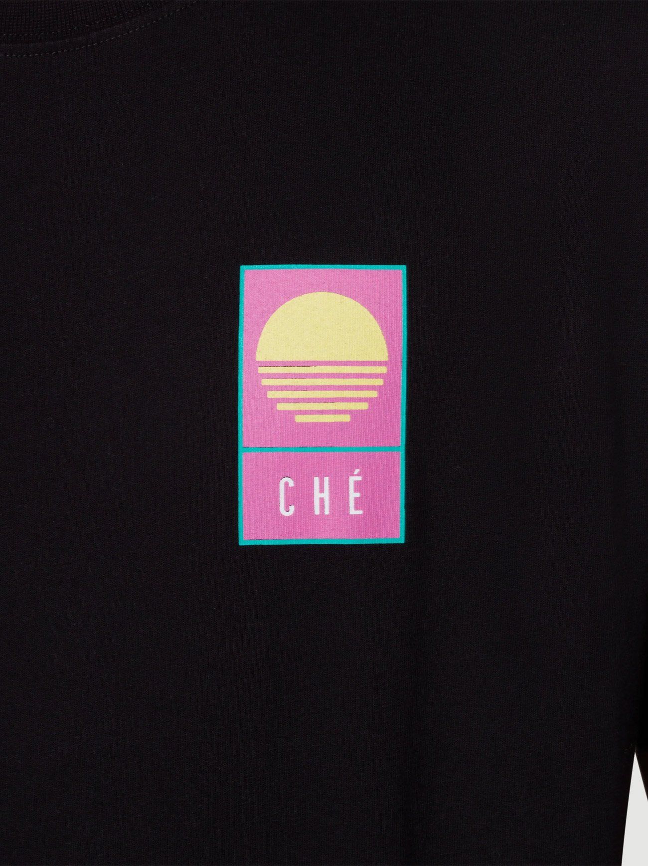 CHÉ Mens Black Printed Logo T-Shirt | Designerwear