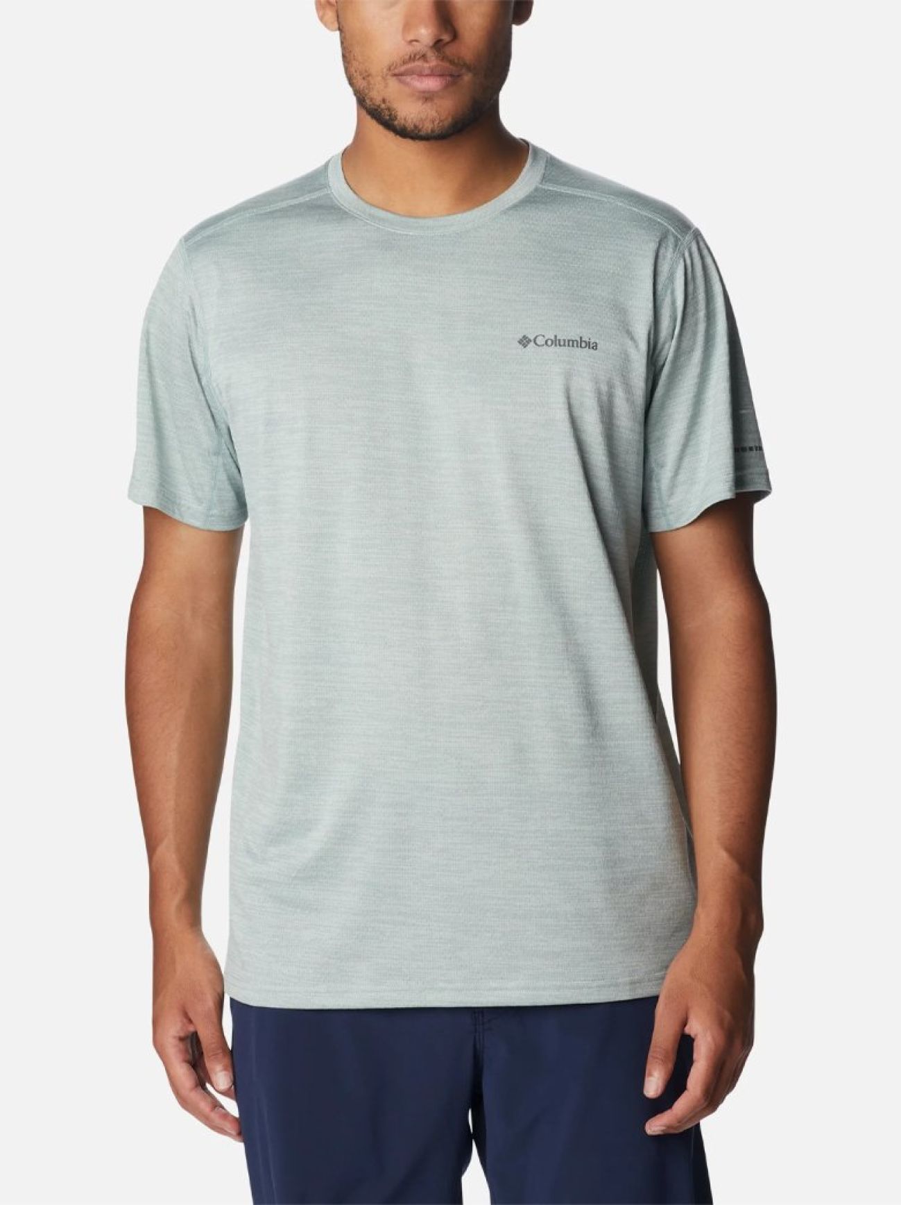 Columbia Niagara Heather Alpine Chill Zero T-Shirt | Designerwear ...