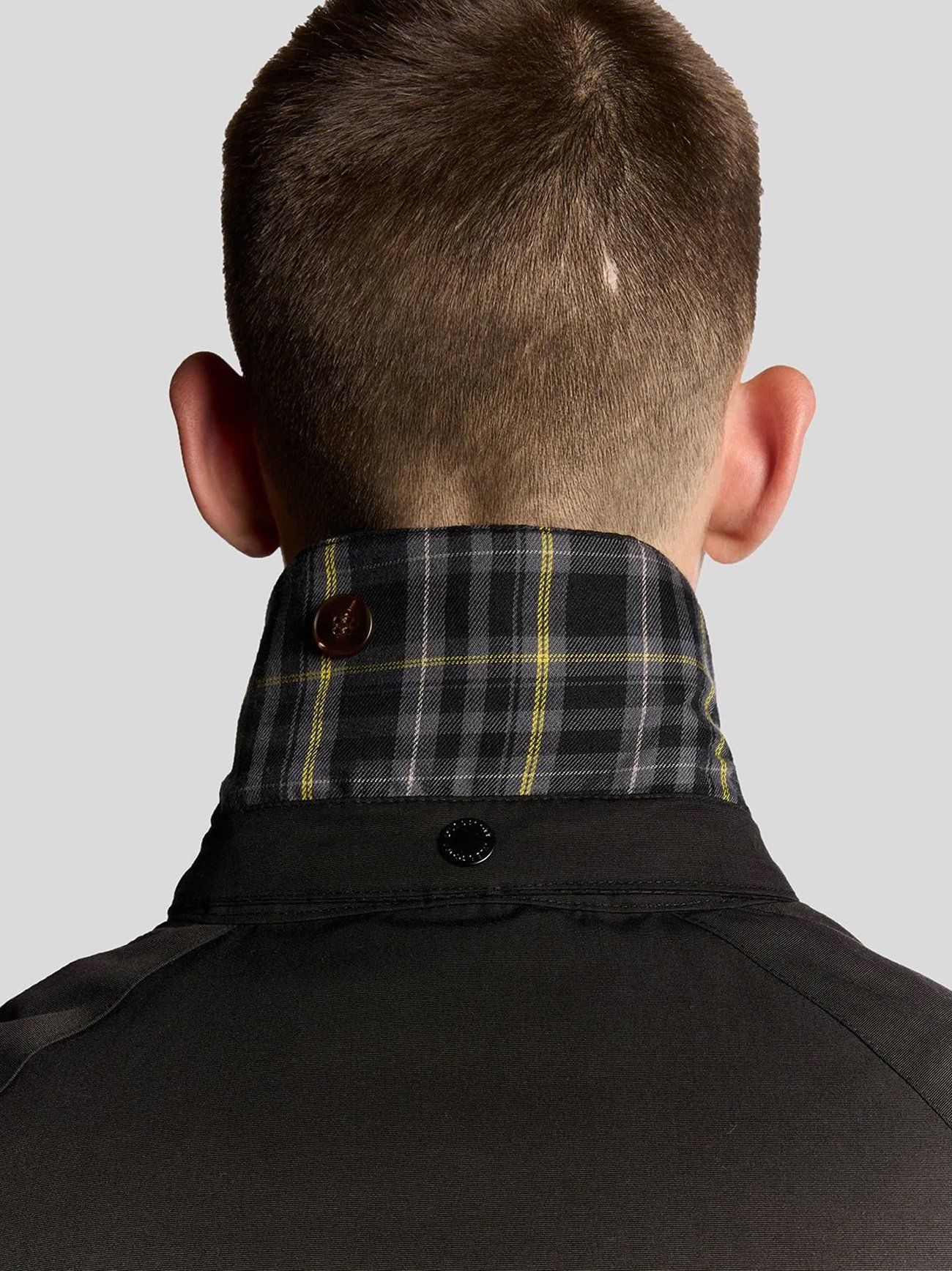 Lyle and Scott Mens Jet Black Hunting Jacket | Designerwear