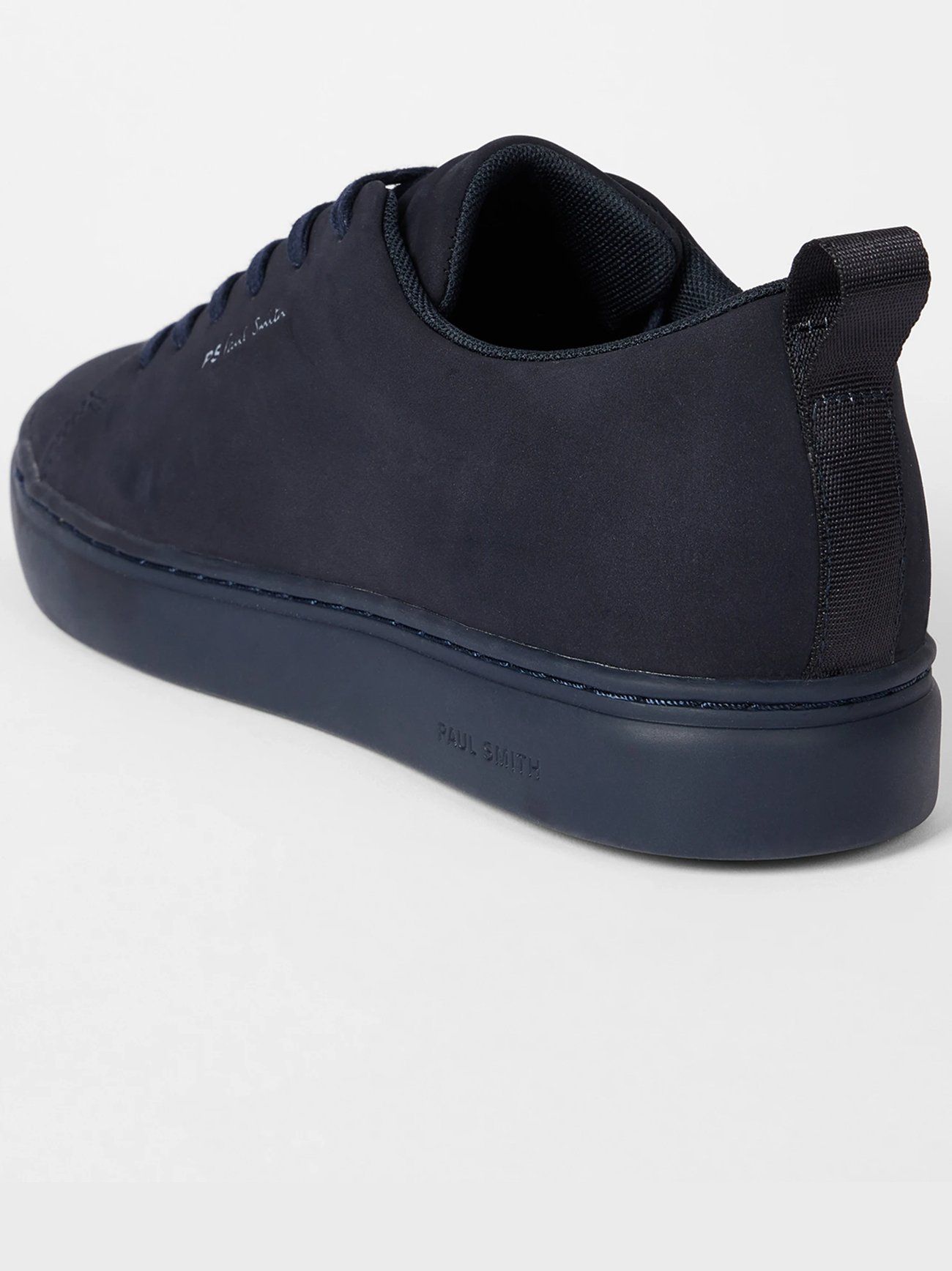 Paul Smith Mens Very Dark Navy Lee Trainer | Designerwear