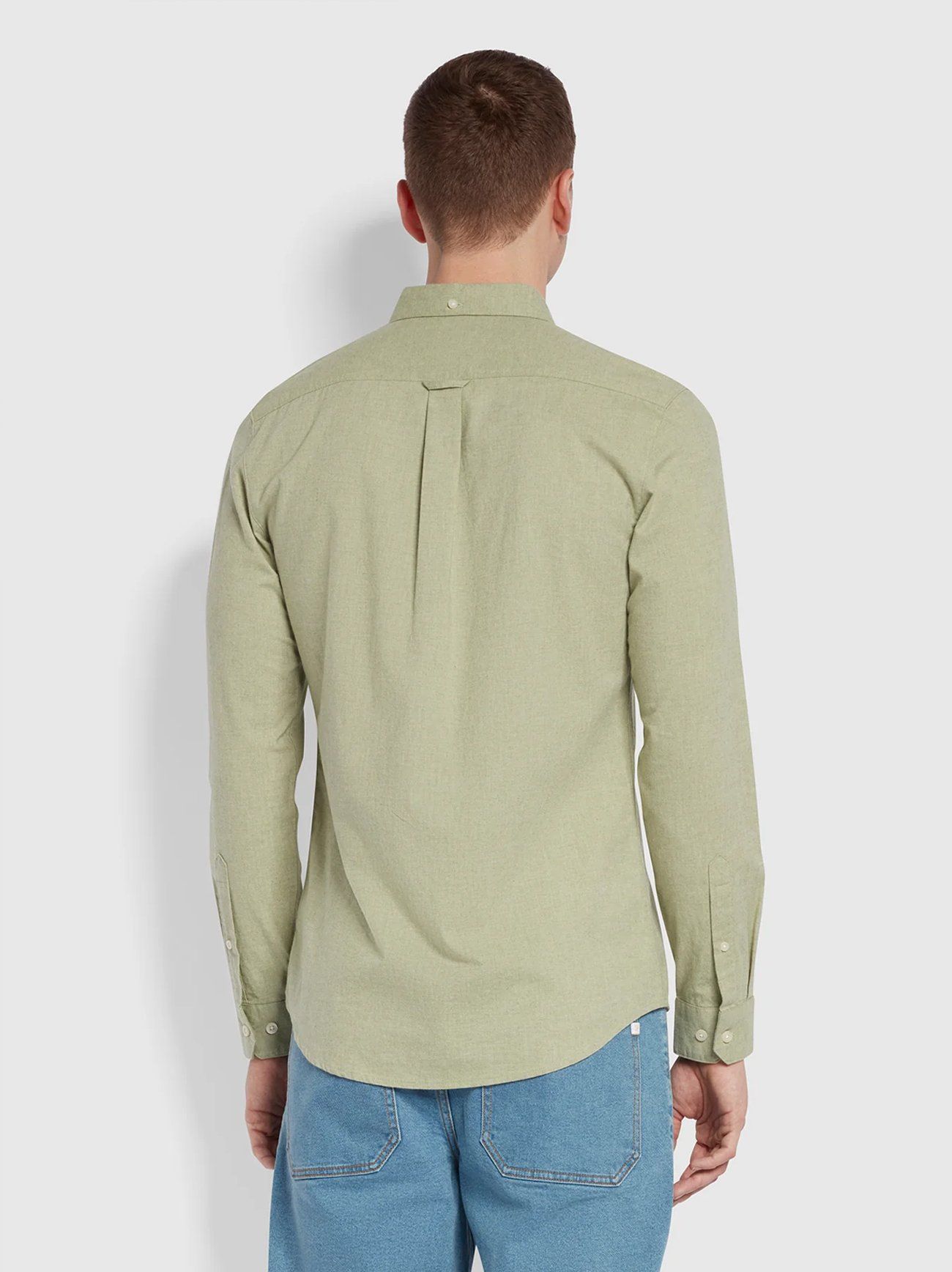 Farah Moss Green Steen Shirt | Designerwear | Signup for an Exclusive ...