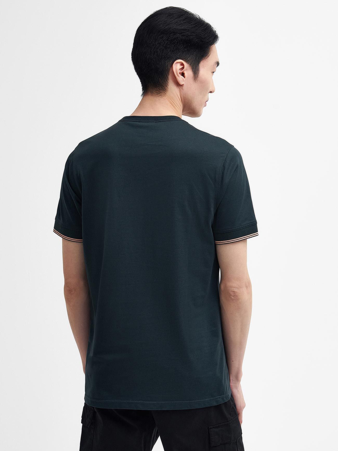 Barbour Mens Forest River Philip Tip Cuff T-Shirt | Designerwear