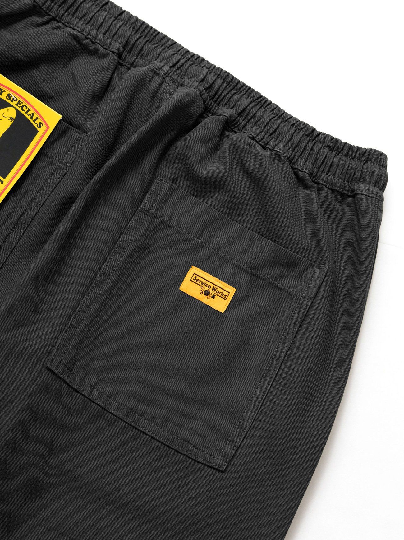 Service Works Mens Black Canvas Chef Pant | Designerwear