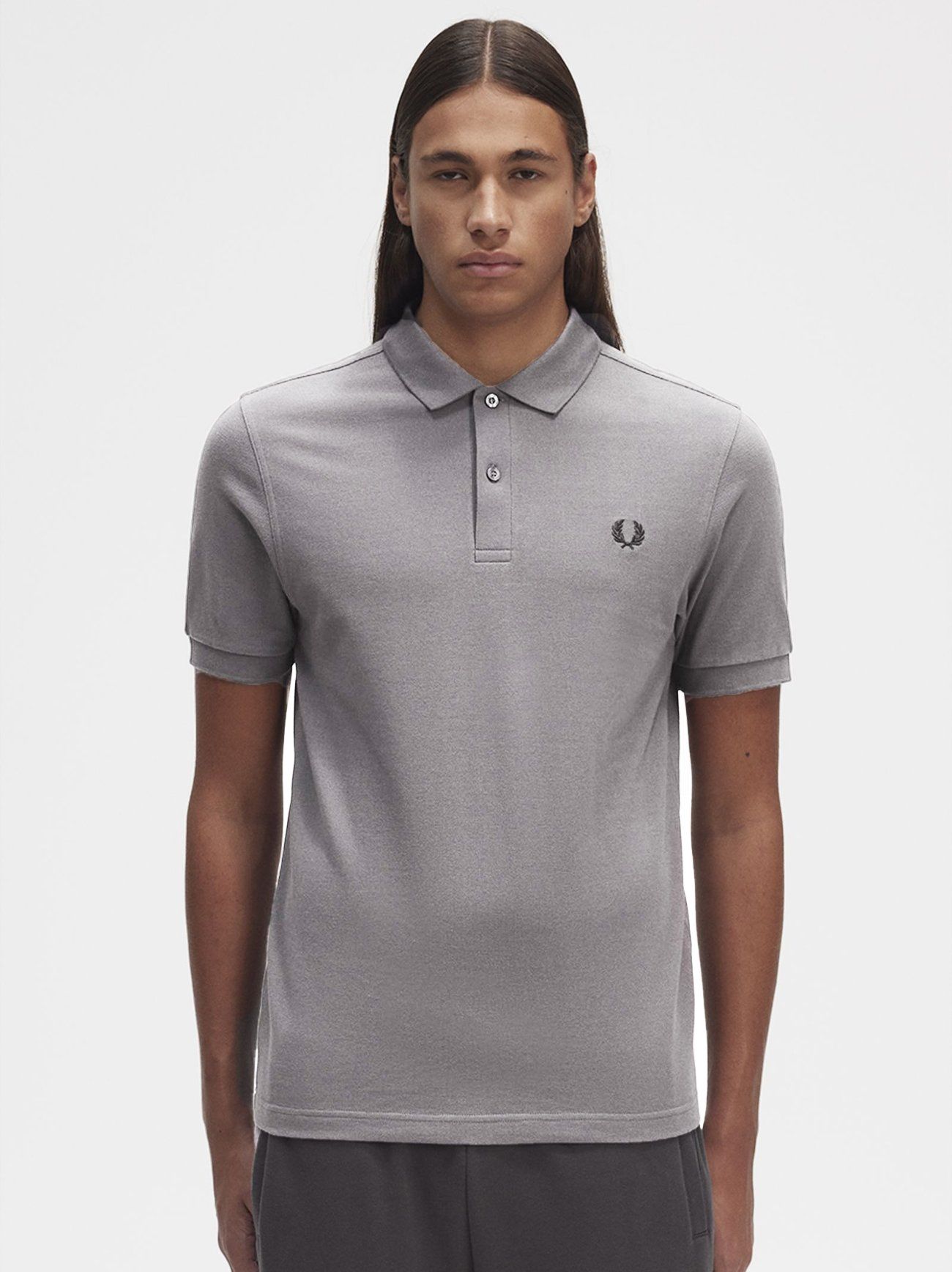 Fred Perry Mens Limestone Plain Polo Shirt | Designerwear | Klarna ...
