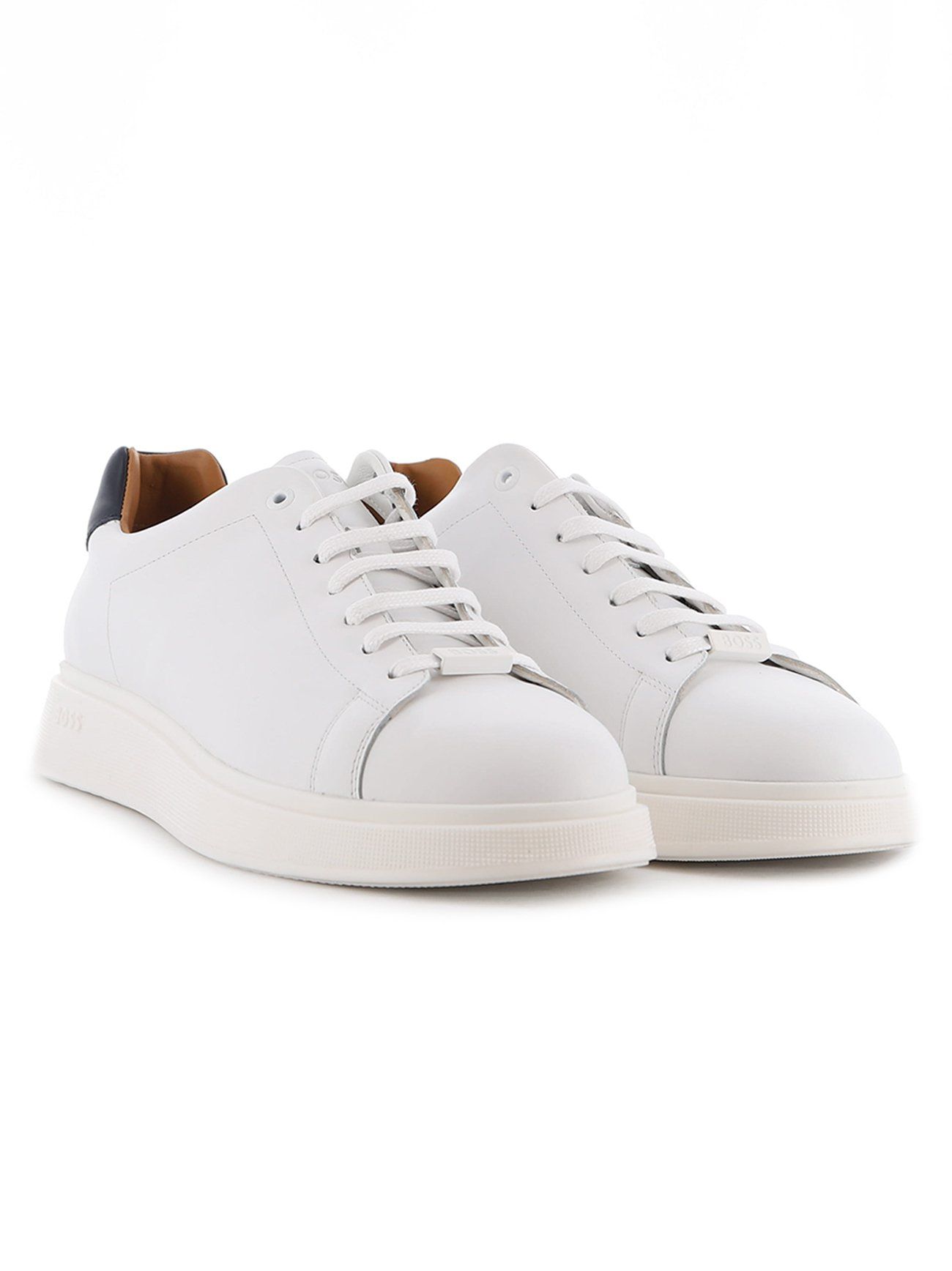 BOSS Natural Bulton Runn Low Top Trainer | Designerwear | Next Day ...