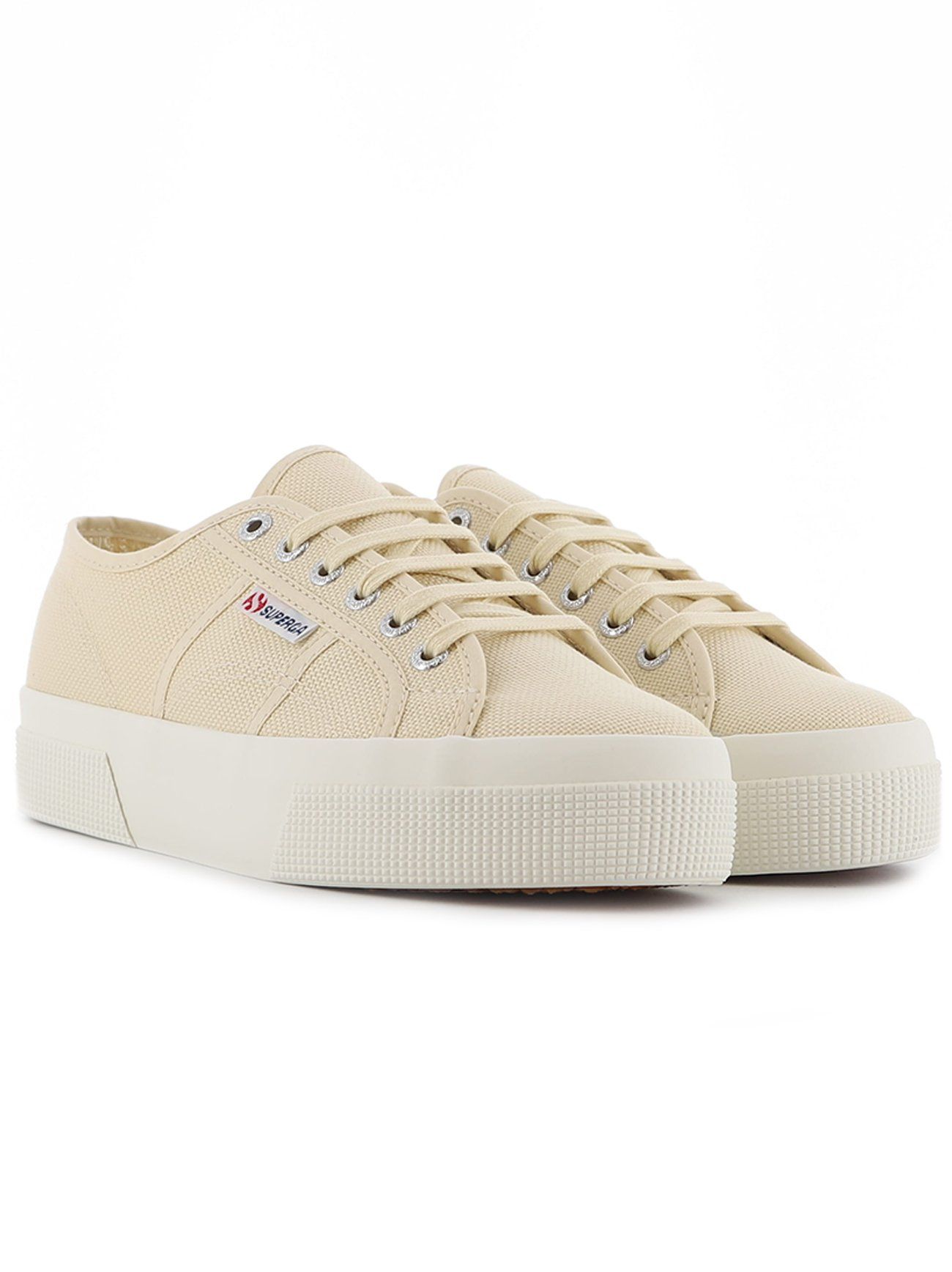 SUPERGA Beige 2740 PLATFORM Sneaker | Designerwear | Split in Three ...