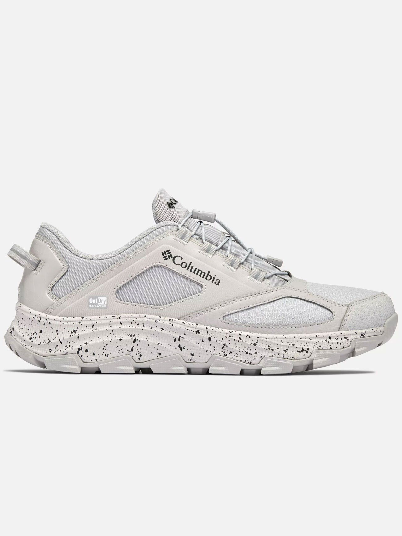 Columbia Mens Slate Grey Black Flow Morrison Outdry Trainer | Designerwear
