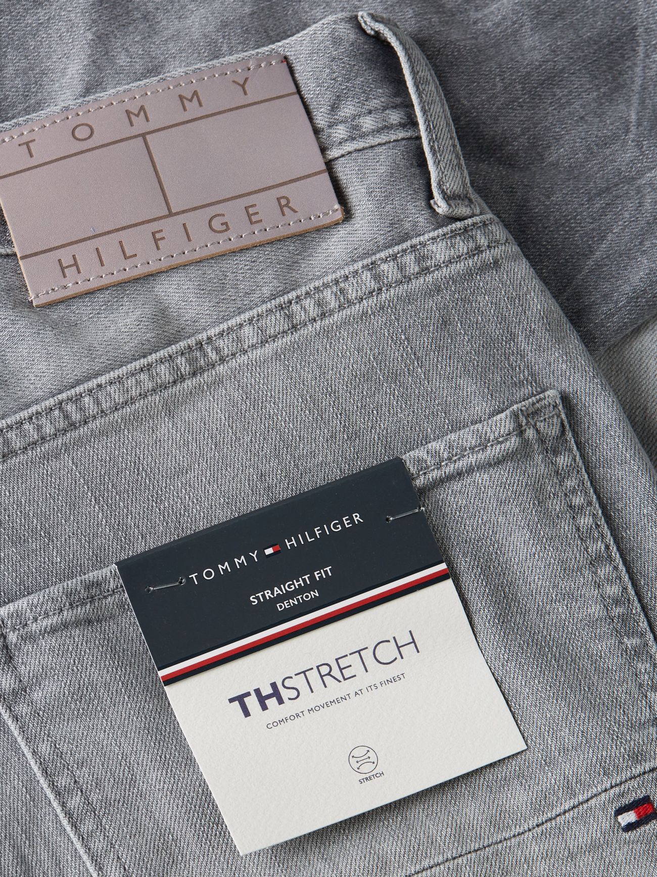 Tommy Hilfiger Mens Tucket Grey Brooklyn Short | Designerwear