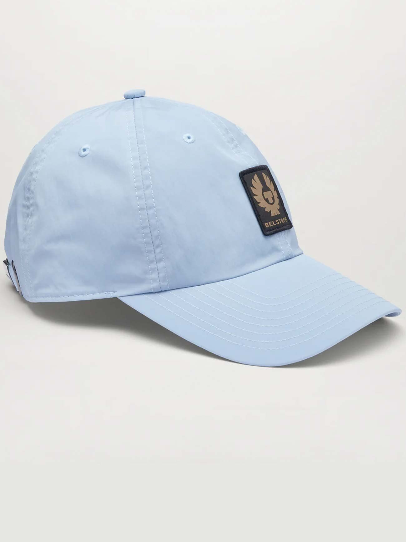 Belstaff Mens Skyline Blue Phoenix Patch Cap | Designerwear