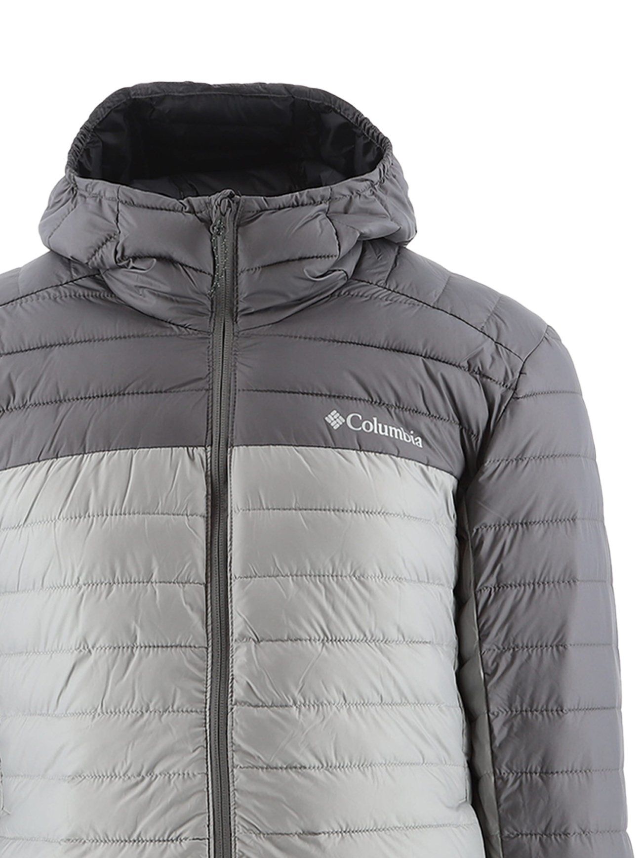 Columbia Columbia Grey Silver Falls Hooded Jacket Jacket | Designerwear ...