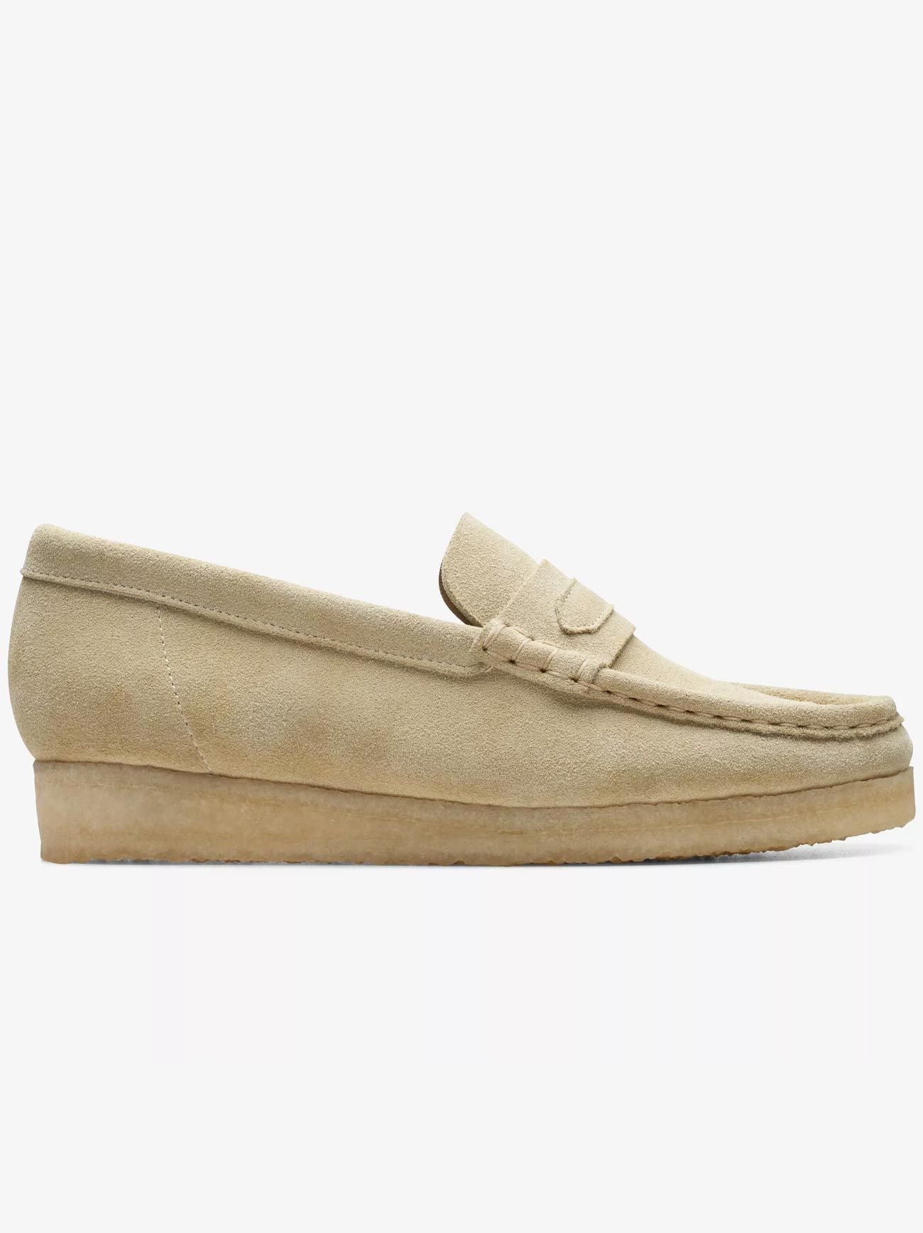 Clarks Originals Womens Maple Suede Wallabee Loafer | Designerwear