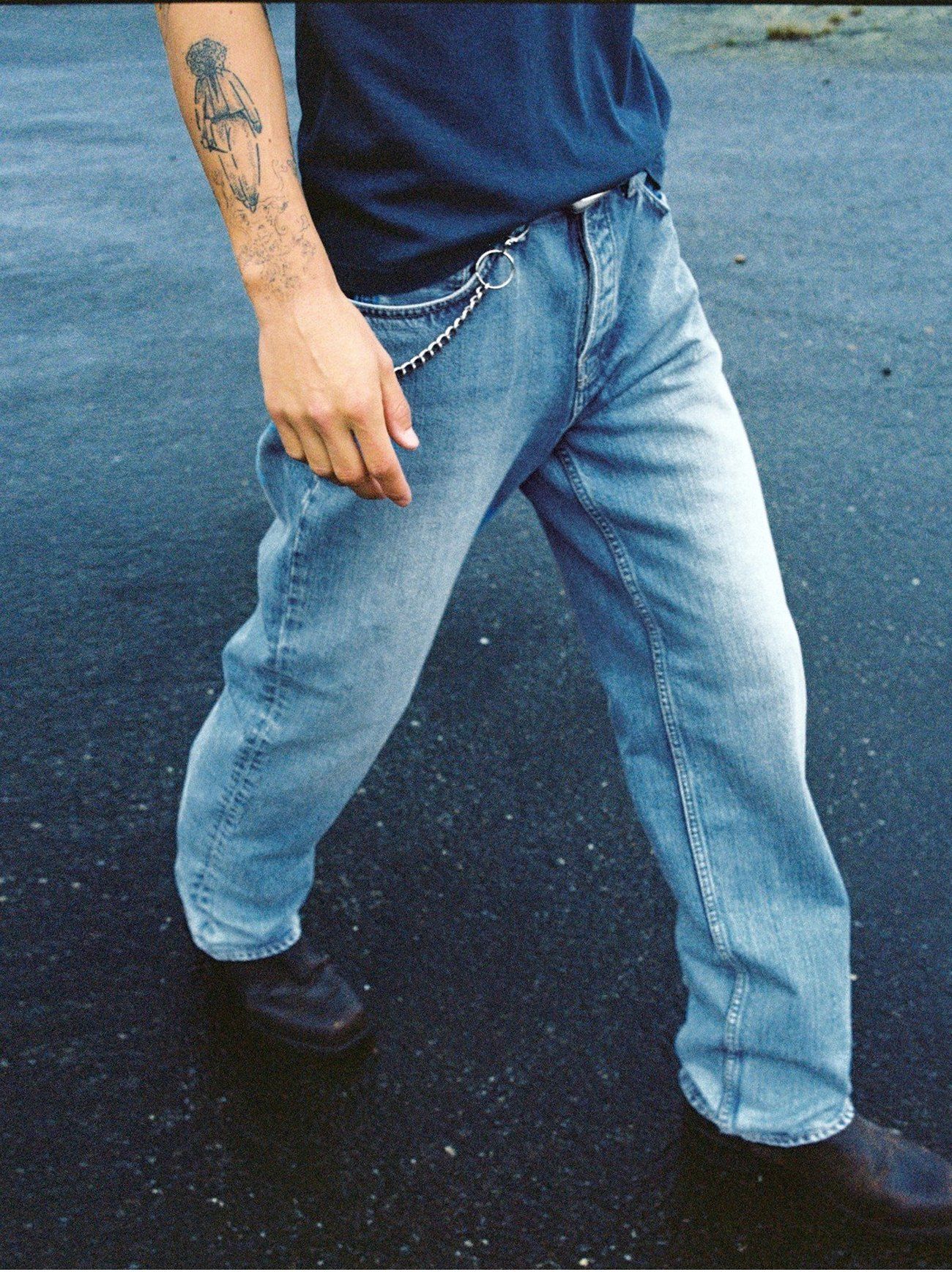 Nudie Jeans Mens Streaky Vintage Tuff Tony Jean | Designerwear