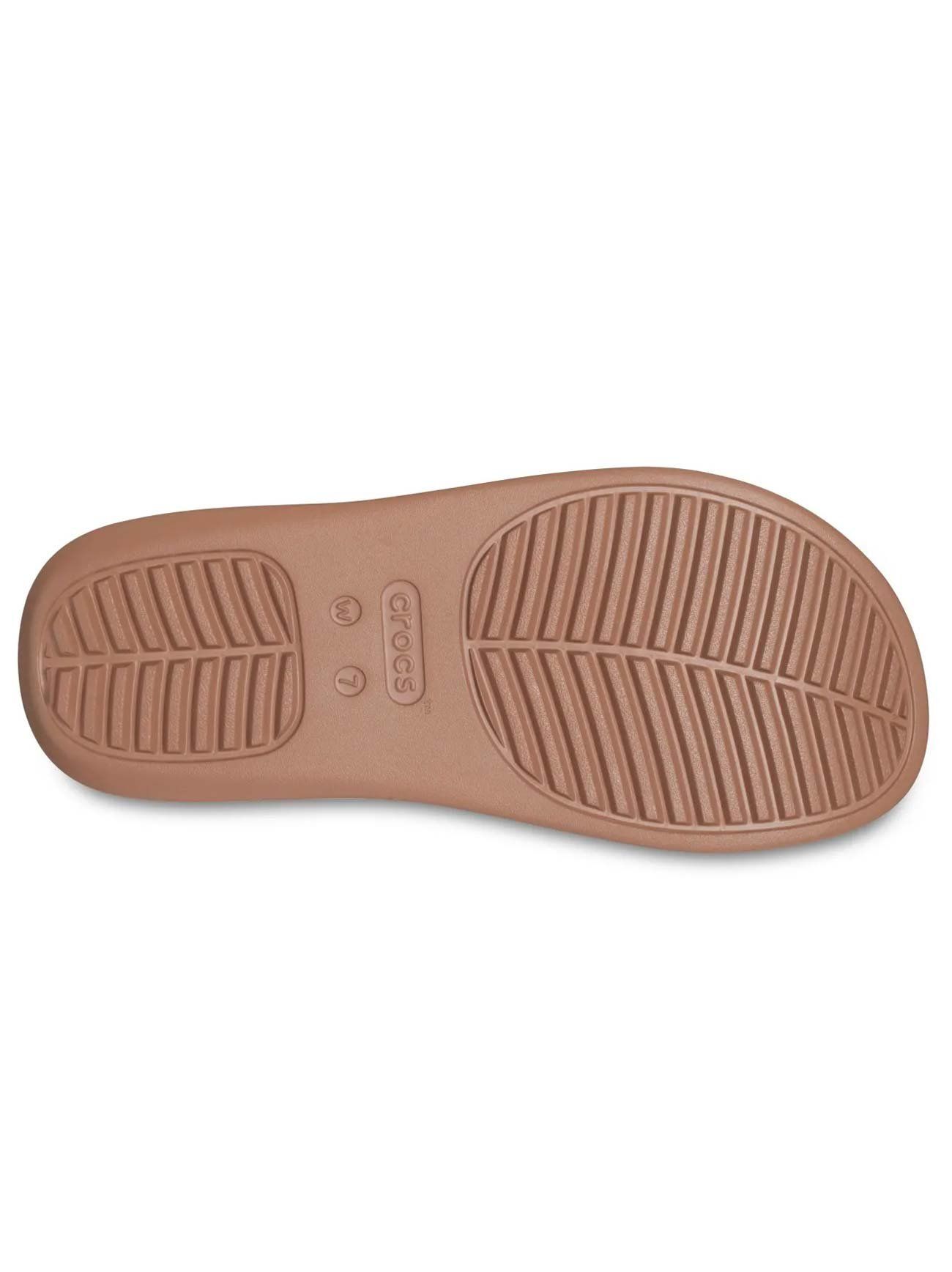 Crocs Womens Latte Getaway Platform Flip | Designerwear