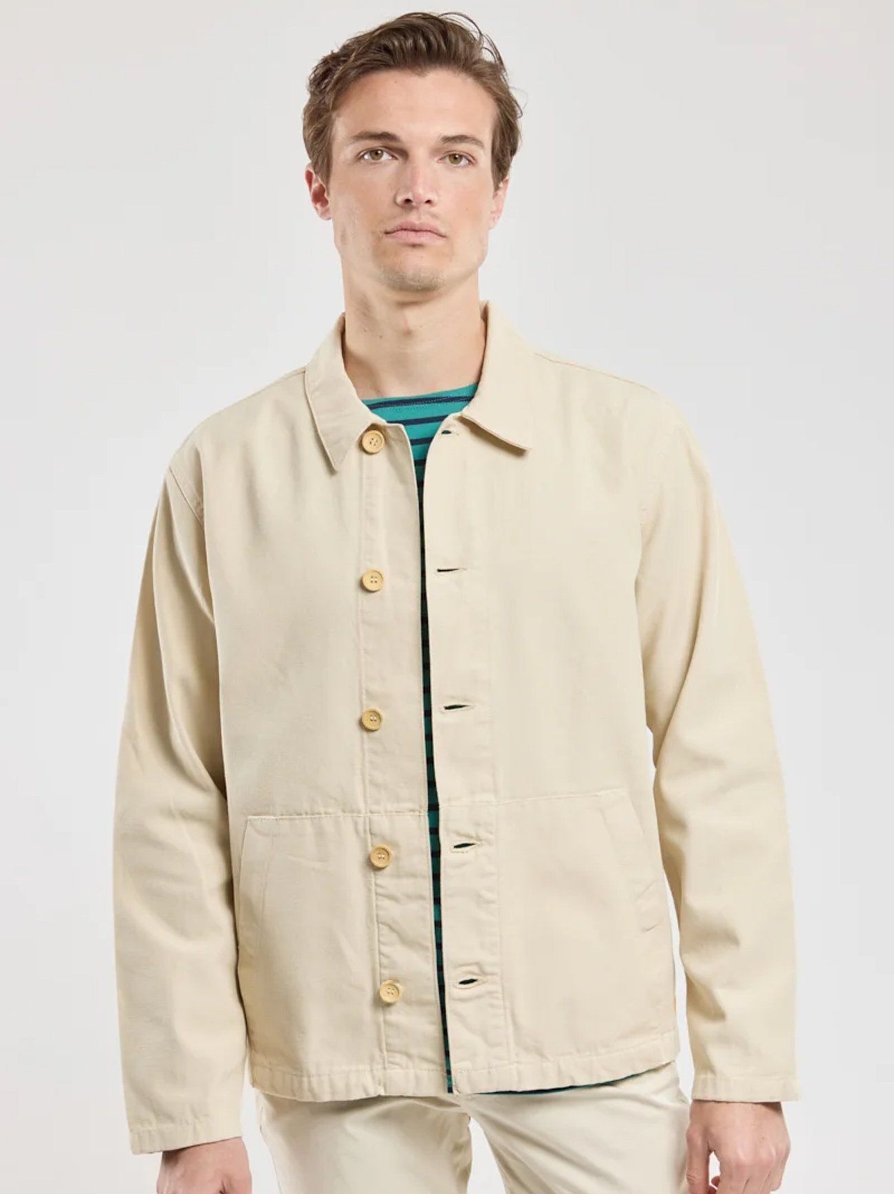 Armor Lux Mens Oyster Heritage Fisherman Jacket | Designerwear