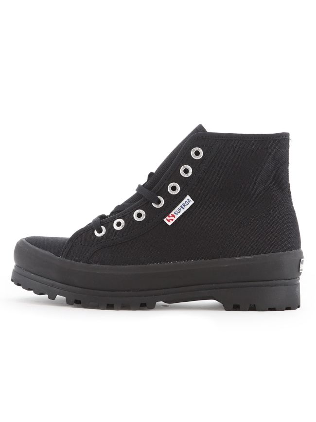 SUPERGA Black 2341 Cotu Alpina Boot | Designerwear | Buy Now Pay Later ...