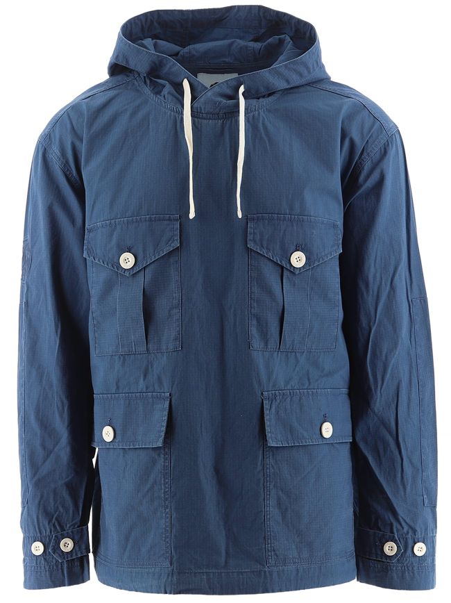 Pretty Green Navy Creedence Smock Jacket | Available at Designerwear.co.uk