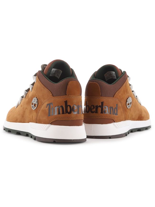 Timberland Mens Saddle Mid Lace-Up Trainer | Designerwear