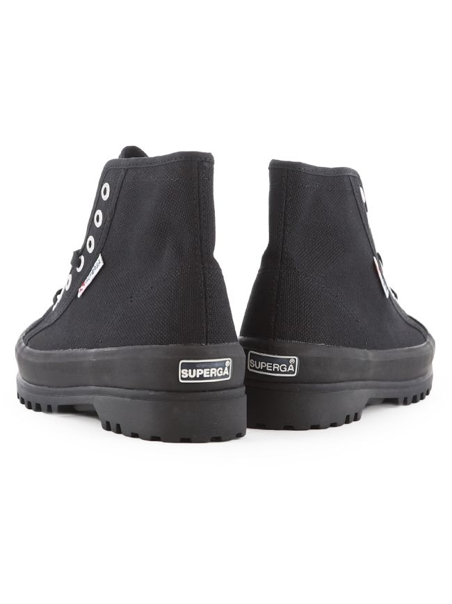 SUPERGA Black 2341 Cotu Alpina Boot | Designerwear | Buy Now Pay Later ...