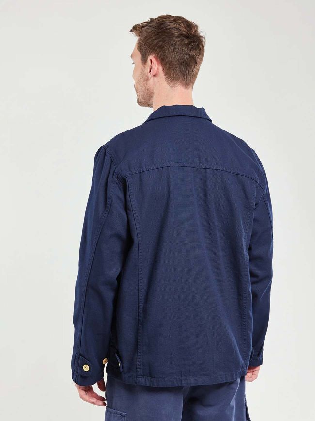Armor Lux Mens Marine Deep Heritage Fisherman Jacket | Designerwear
