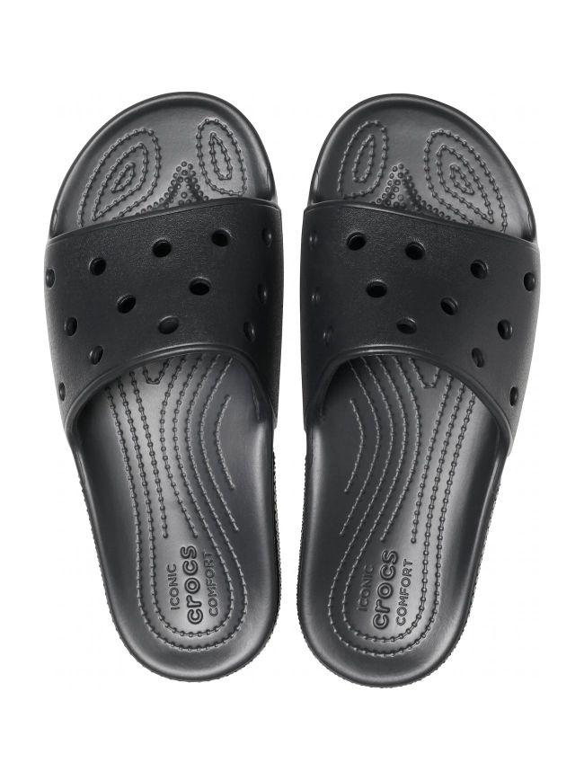 Crocs Black Classic Crocs Slide | Designerwear | Signup for an ...