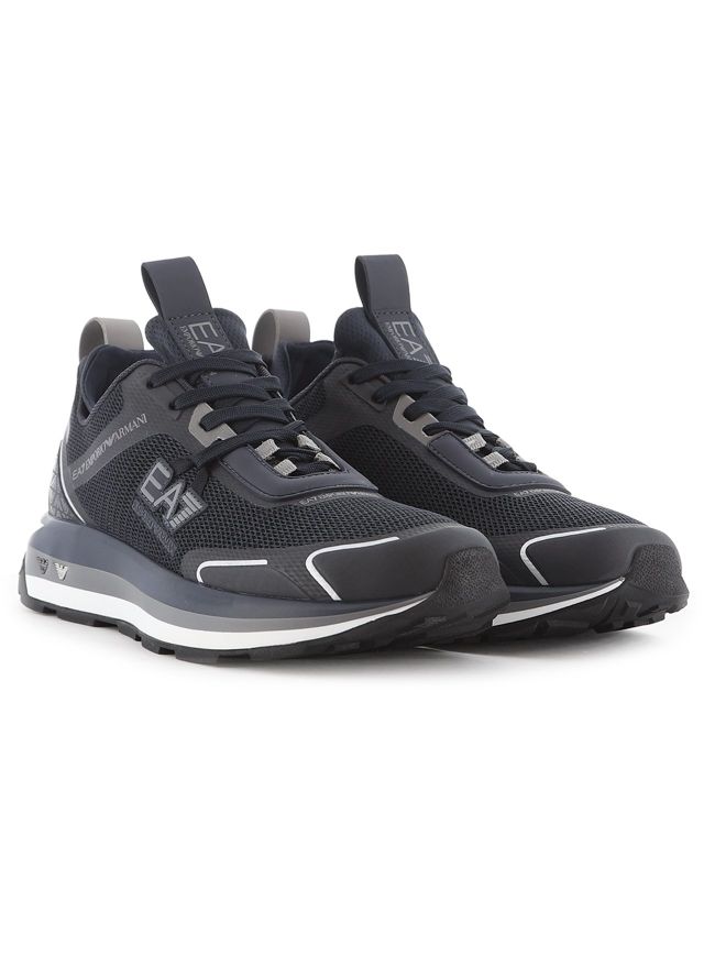 EA7 Blue Grey Altura Sneaker | Designerwear | Signup for an Exclusive ...